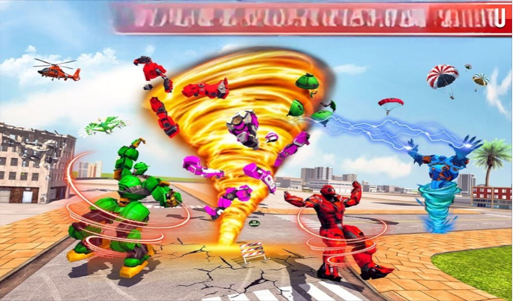 Futuristic Robot Battle Multi Robot War Game Big Robot Battle,Robot ...