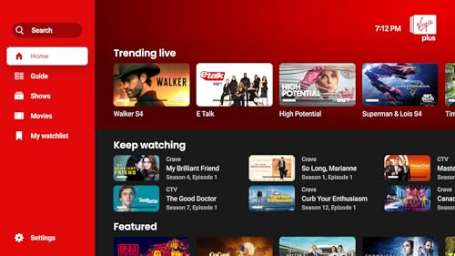 Virgin Plus TV - App on Amazon Appstore