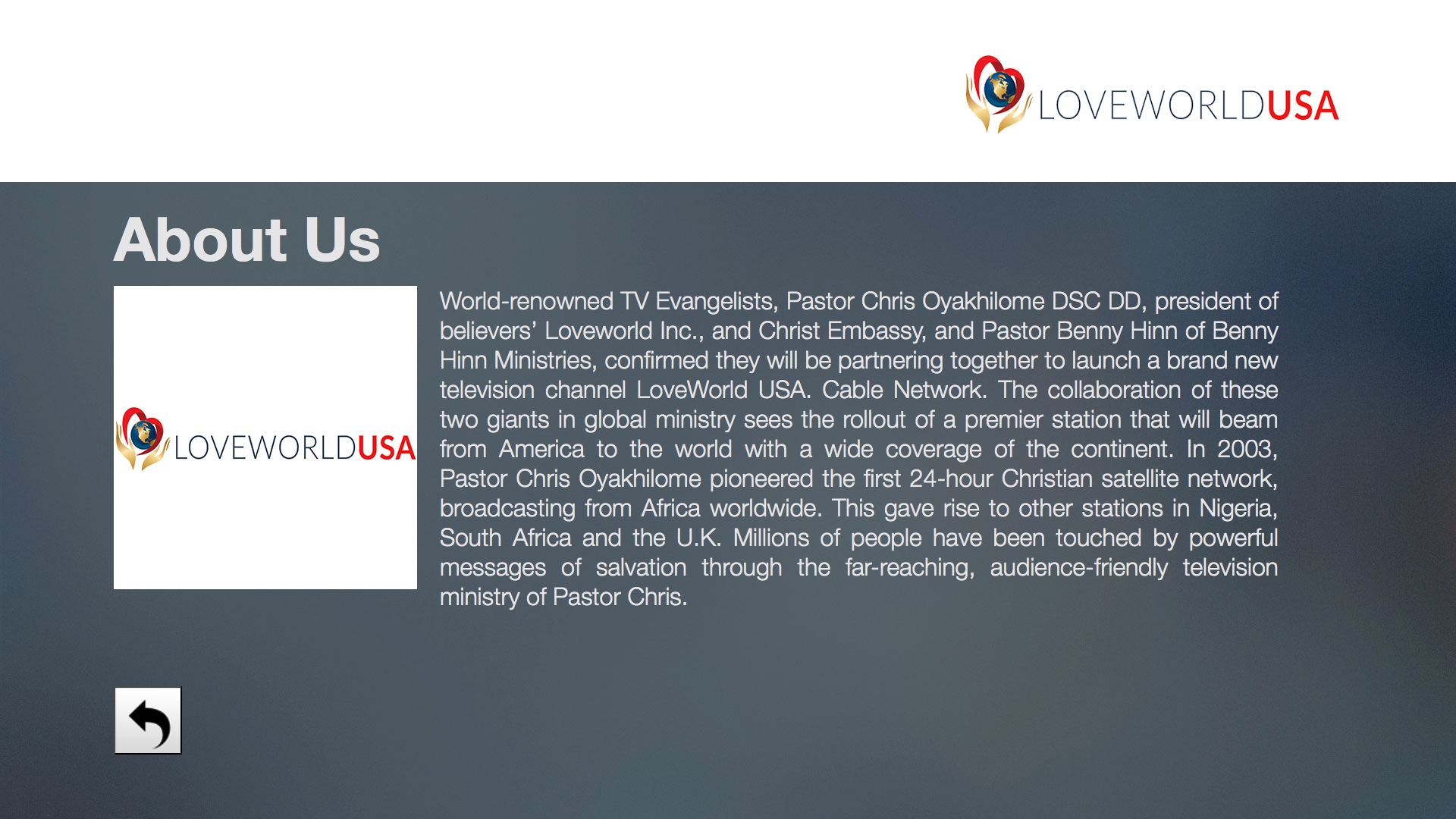 LoveworldUSA - App on Amazon Appstore