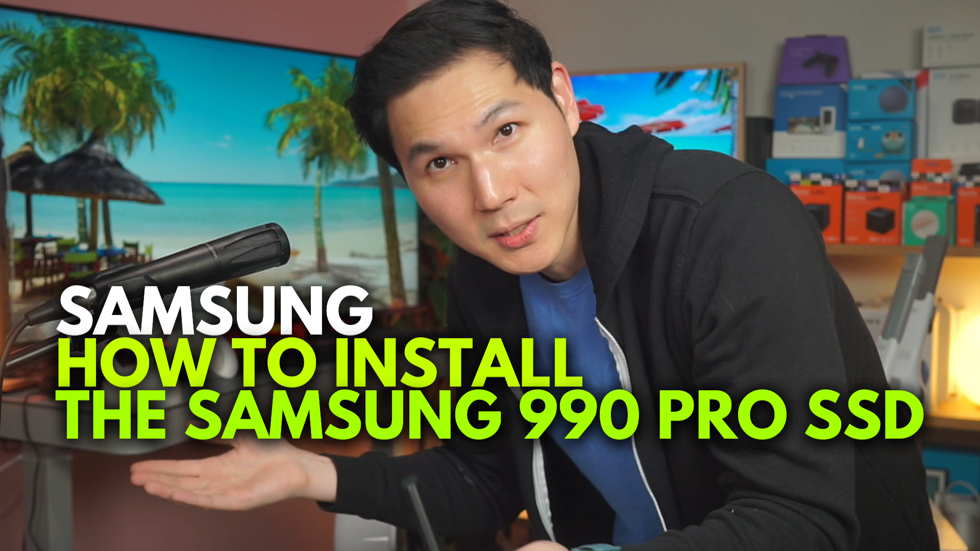 Watch SAMSUNG 990 PRO SSD - How to install a new SSD easily on Amazon Live