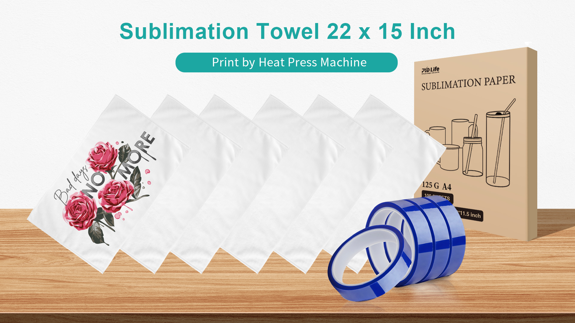 Watch How to print the sublimation towel by heat press machine? on ...