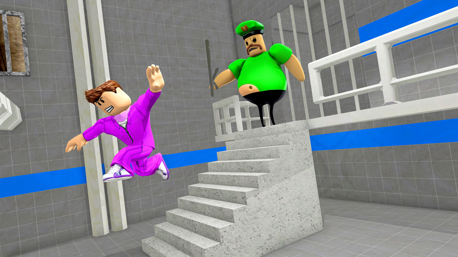 Naughty Stickman Police Fun Escape Prison Hide Run Games 2025 - App on ...