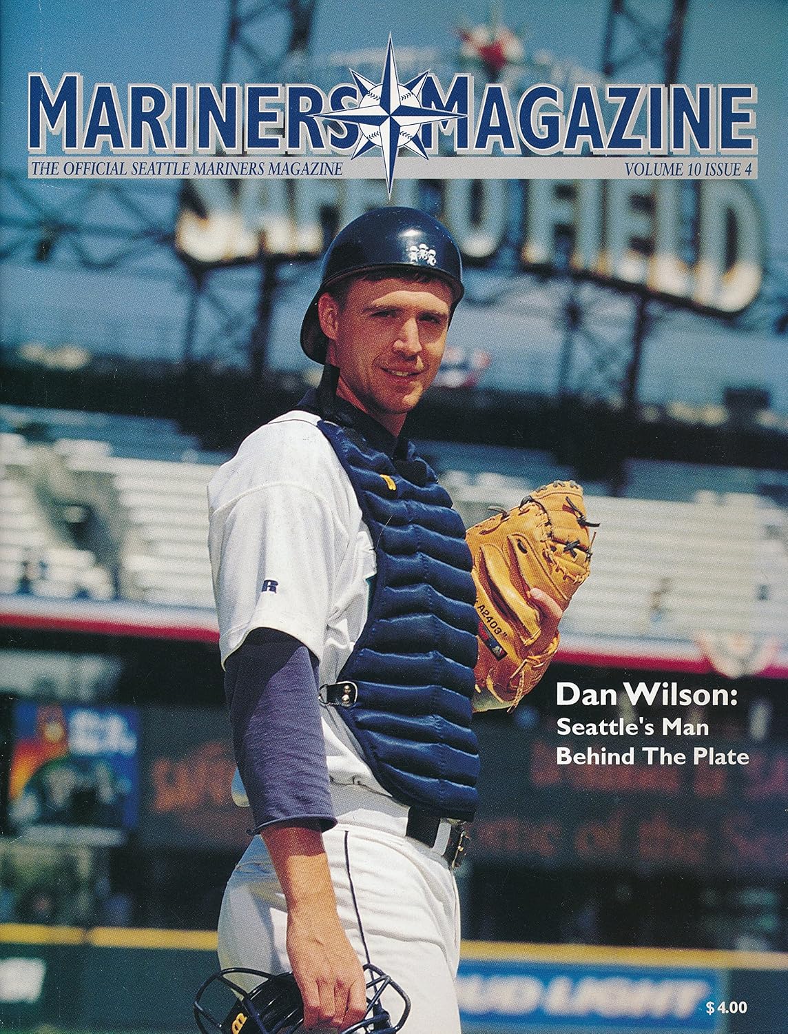 Mariners Magazine : Dan Wilson - Seattle Mariners Man Behind the Plate ...