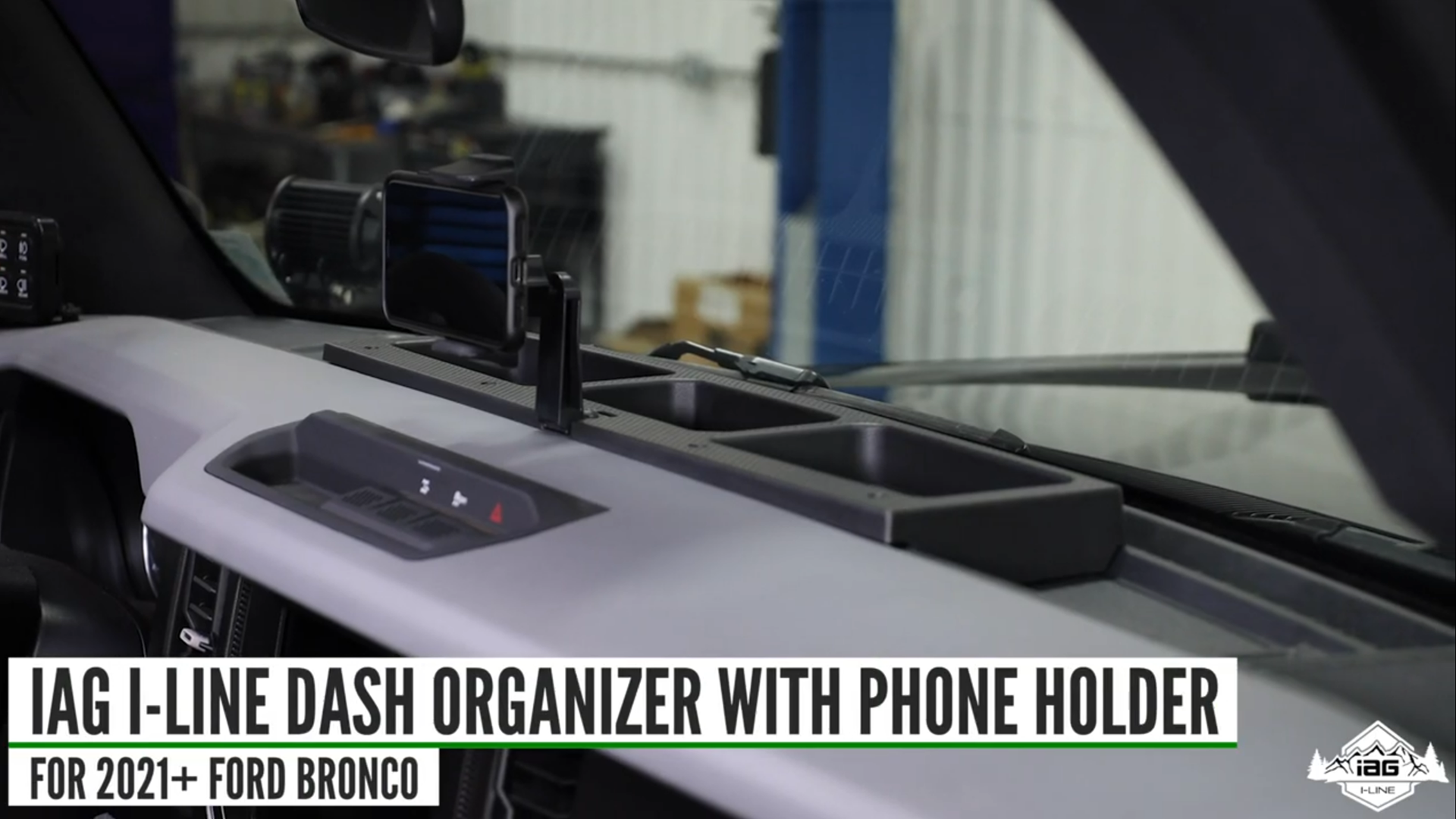 Watch IAG Dash Organizer with Phone Holder fits Ford Bronco 21 on ...