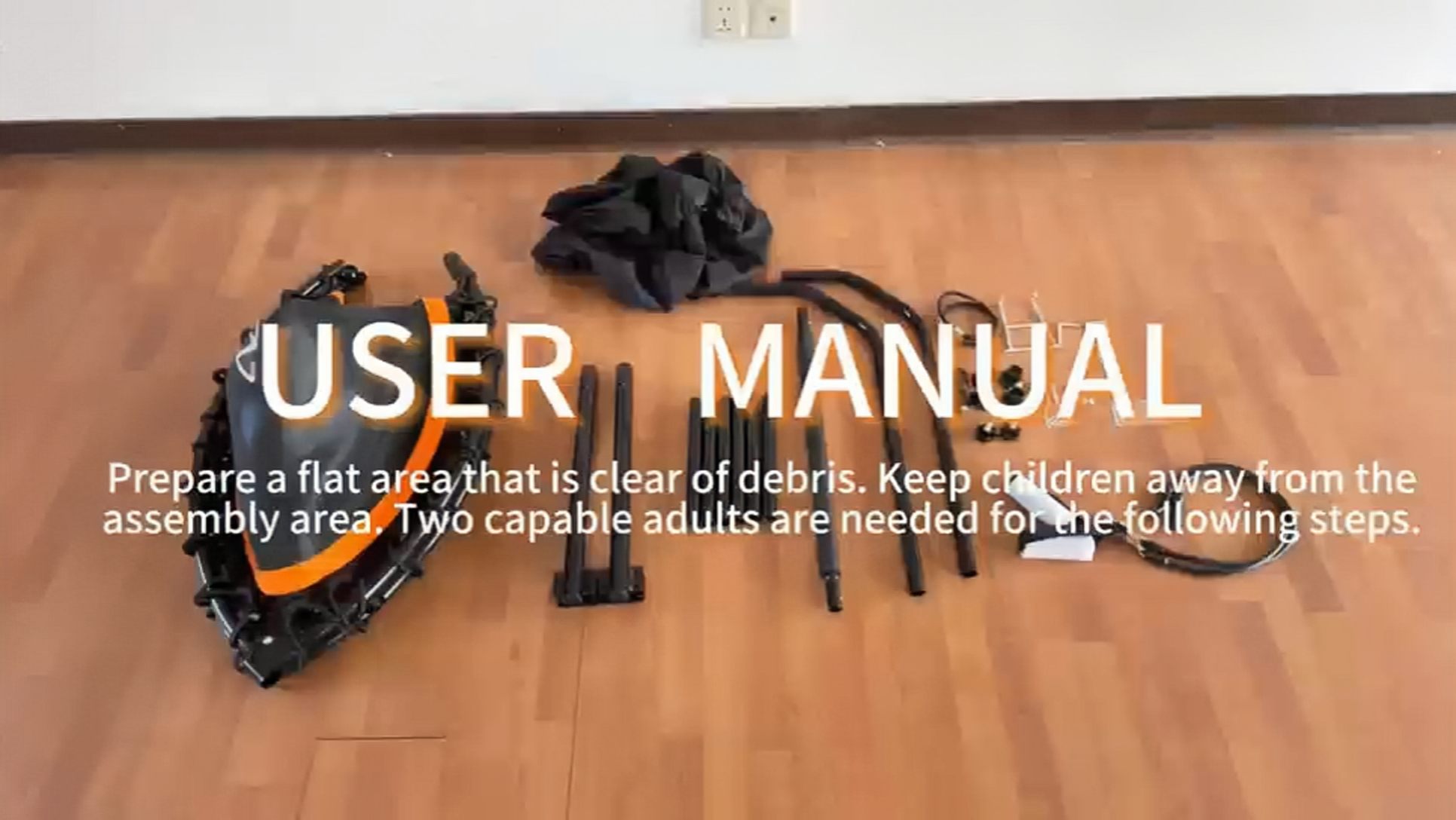 Watch 48-Inch Trampoline Assembly Instructions-Installation Guide on ...