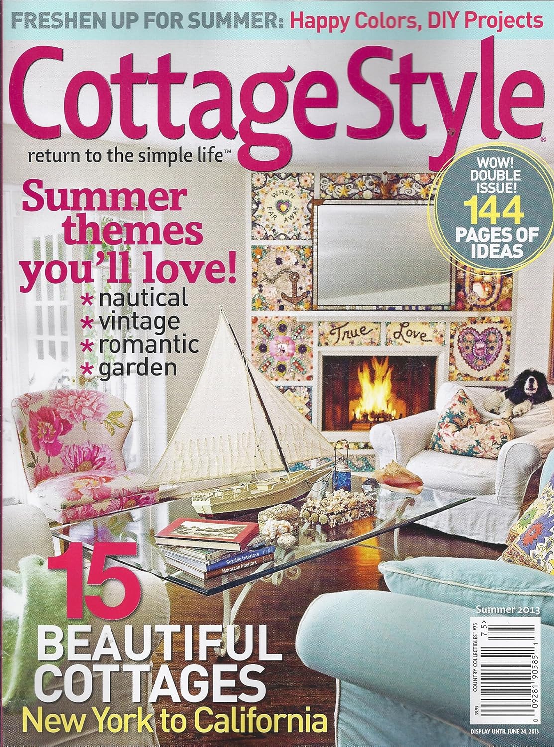 Cottage Style Magazine (Summer 2013,Country Collectibles # 75): Amazon ...