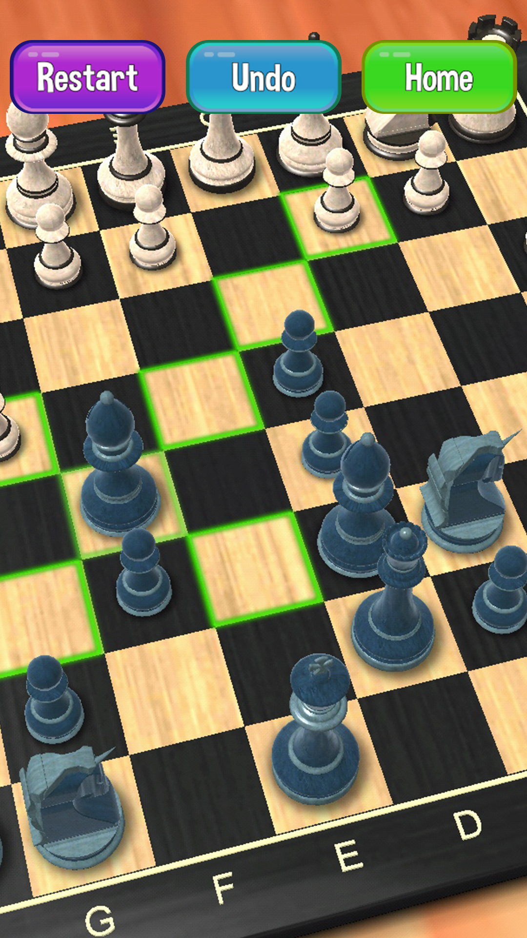 Real Chess Board Offline Puzzle Brain Game - App on Amazon Appstore