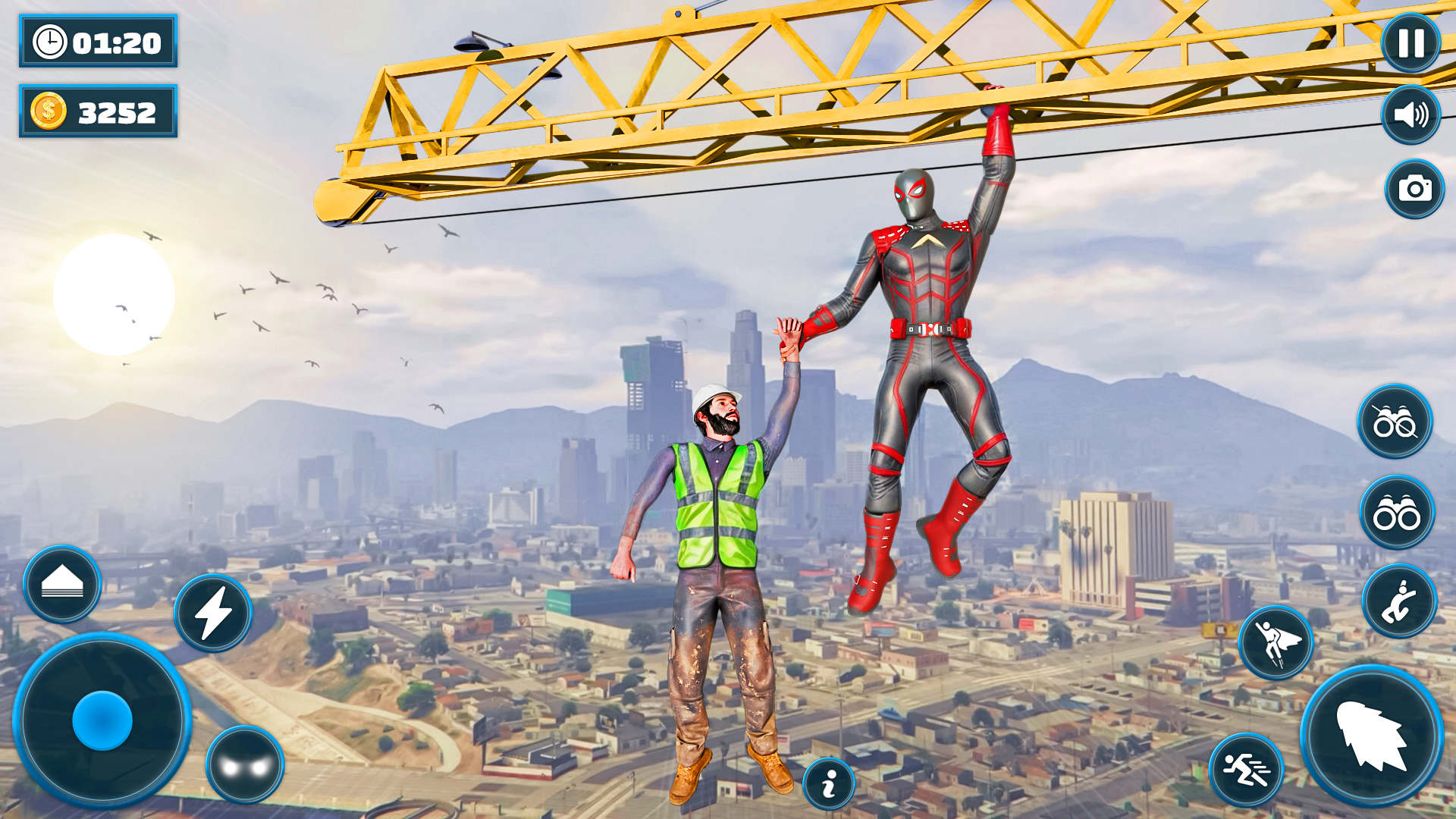 Urban Flying Black Rope Hero Rescue Adventure 2024 - App on the Amazon ...