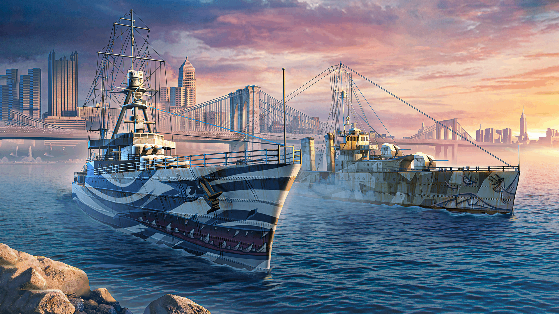 Navy War: Online Game Battleship & The World of Ships and Boats & Fight ...