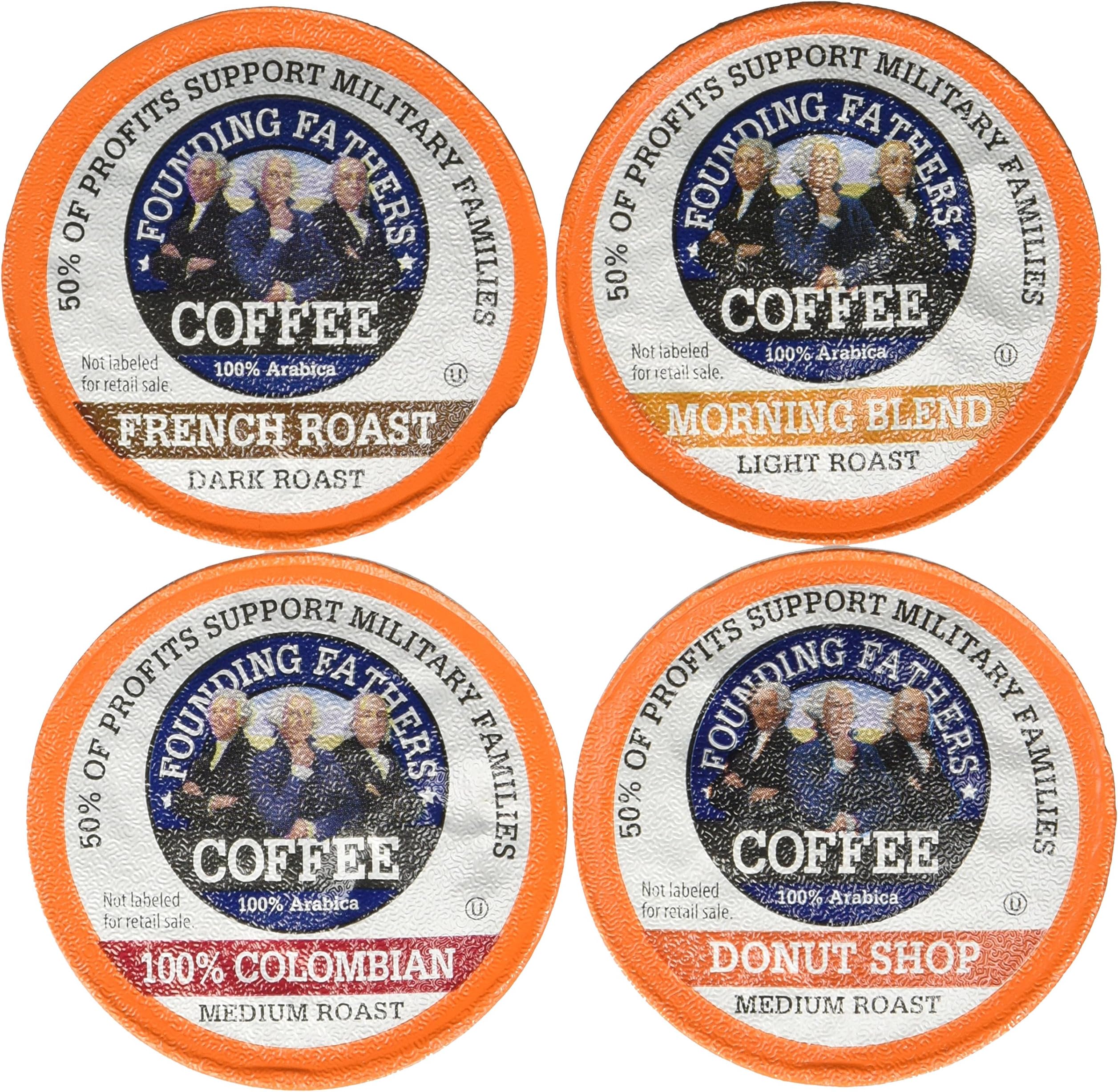 Amazon.com: Founding Fathers Coffee Single Serve Pods for Keurig 2.0 K ...