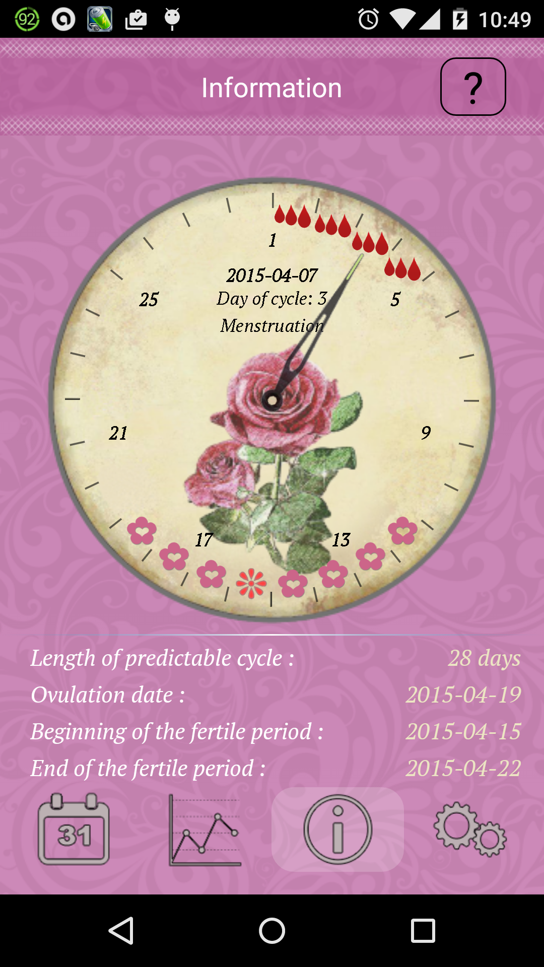 Women's calendar - App on Amazon Appstore