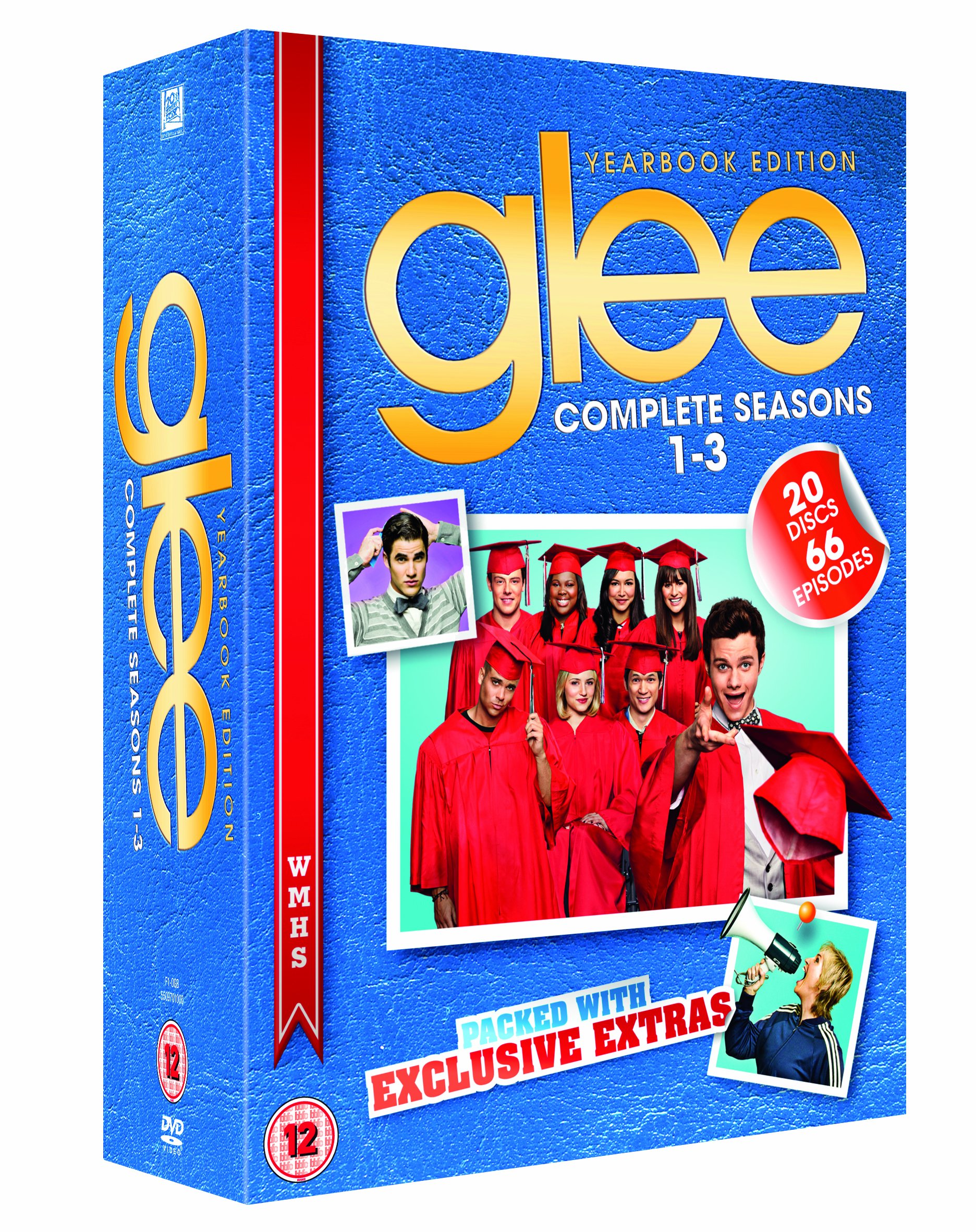 Glee - Complete Season 1-3 [DVD]: Amazon.co.uk: Lea Michele, Matthew ...