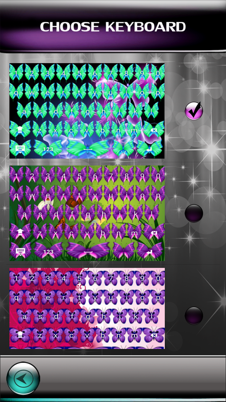 Butterfly Keyboards - App on Amazon Appstore