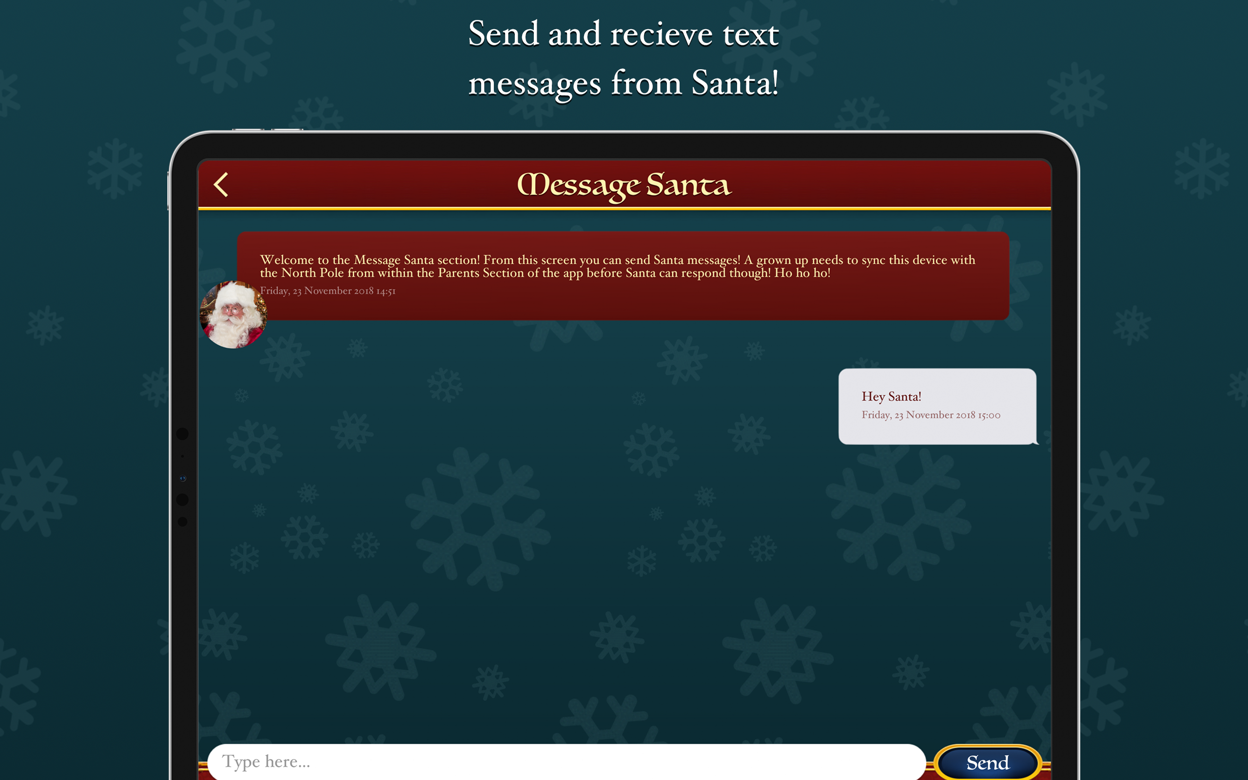 Santa Video Call & Tracker - North Pole Command Center - App on Amazon ...