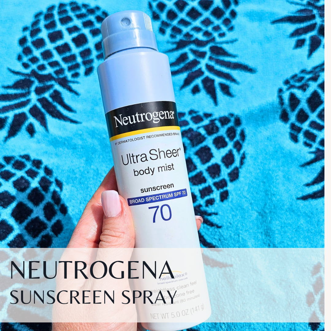 Watch Neutrogena Sunscreen Spray SPF 70 Body Mist Review on Amazon Live