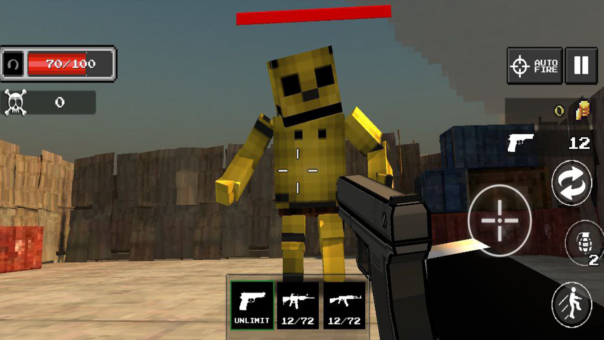 Pixel Gunner Shooter : Battleground Shooting FPS Game 3D - App on ...