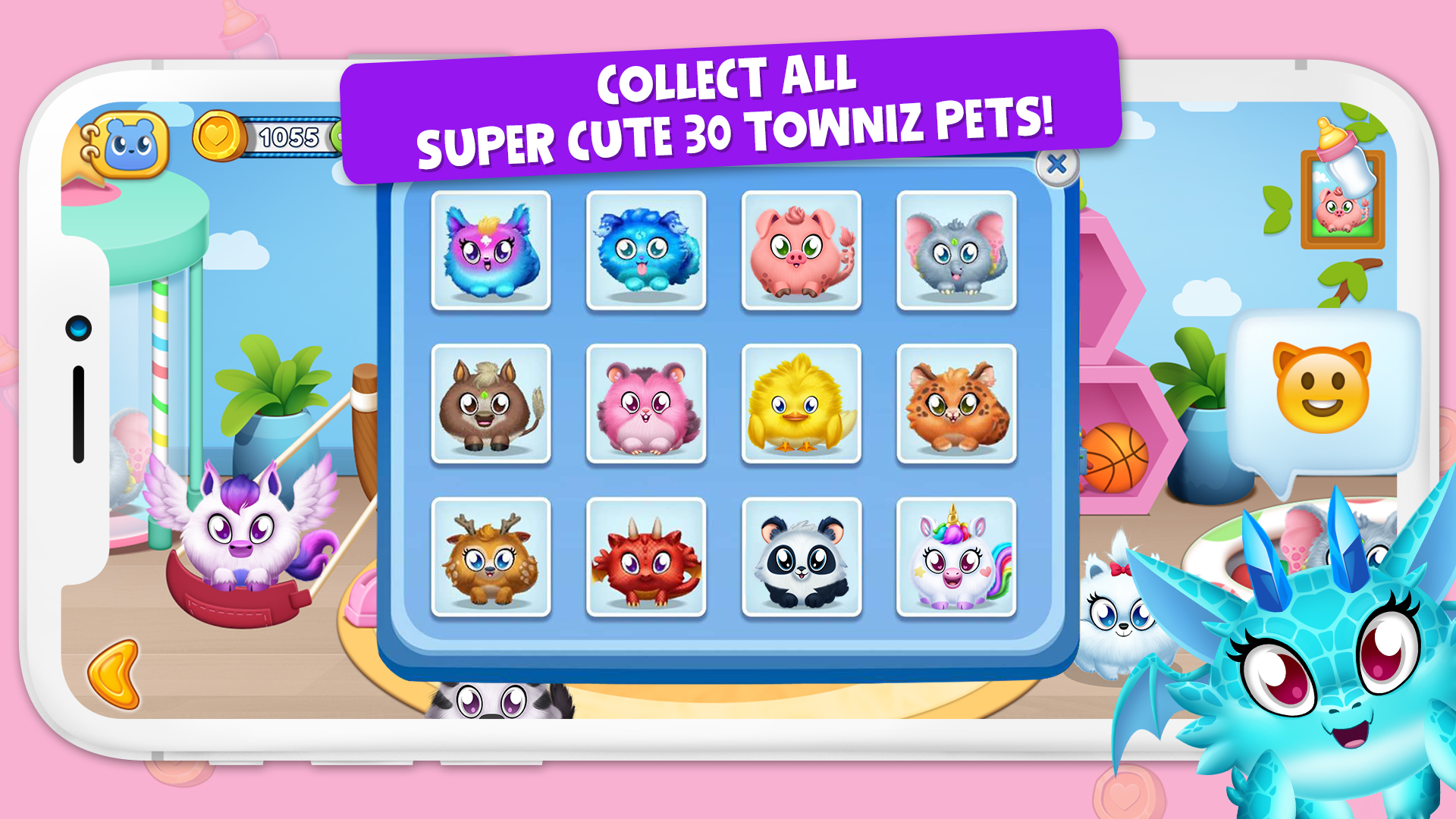 Town Pets - Hatch eggs, Merge and Raise your Virtual Pet - Pet games ...