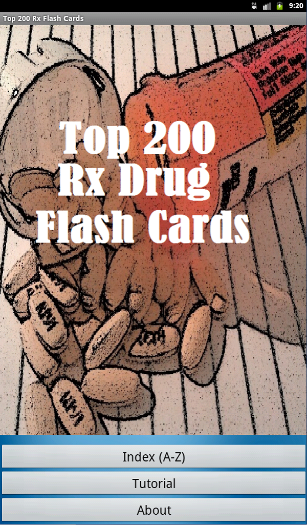 Top 200 Rx Drug Flash Cards - App on Amazon Appstore