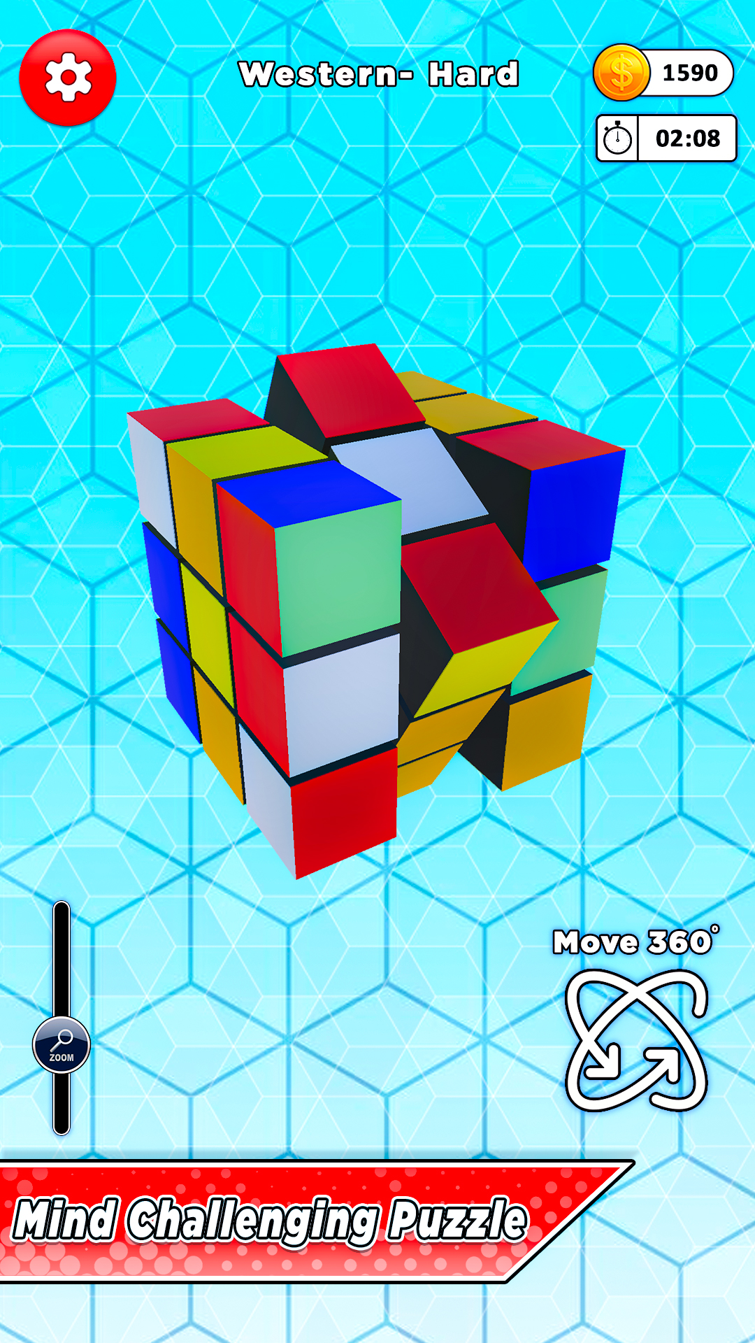 Rubik’s Cube Solver 3D: Solve 2x2 to 5x5, Pyraminx, Skewb & Megaminx ...