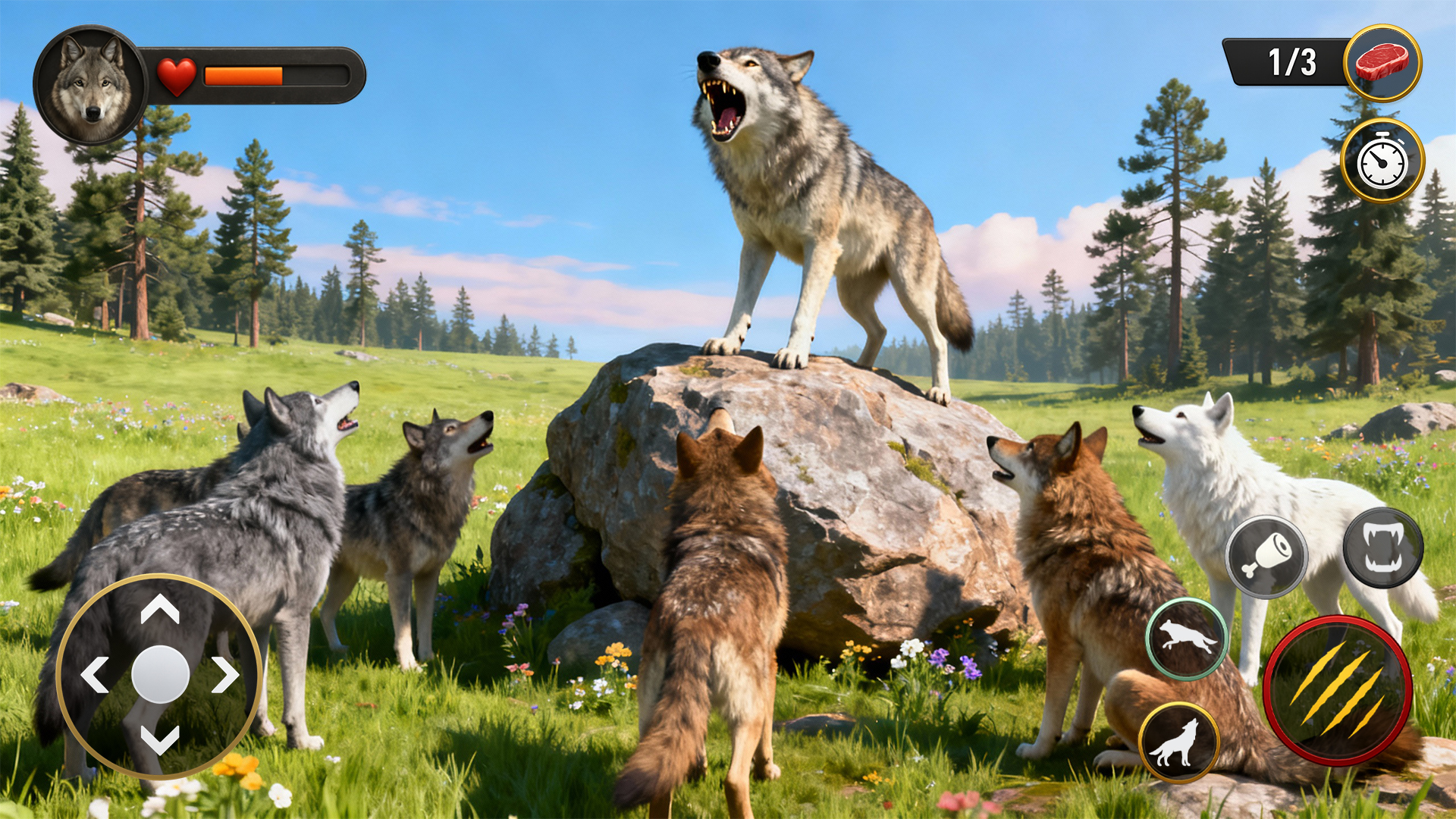 ultimate wolf simulator: wild alpha wolf quest - The wolf life, hunt ...
