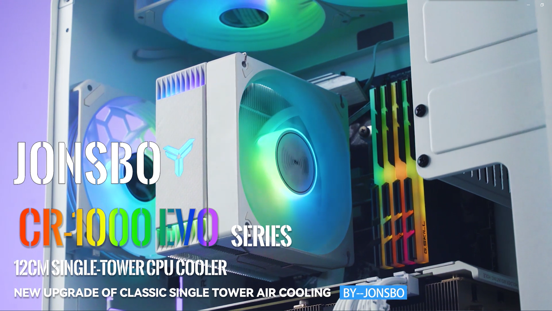 Watch JONSBO CR1000 EVO CPU Cooler on Amazon Live