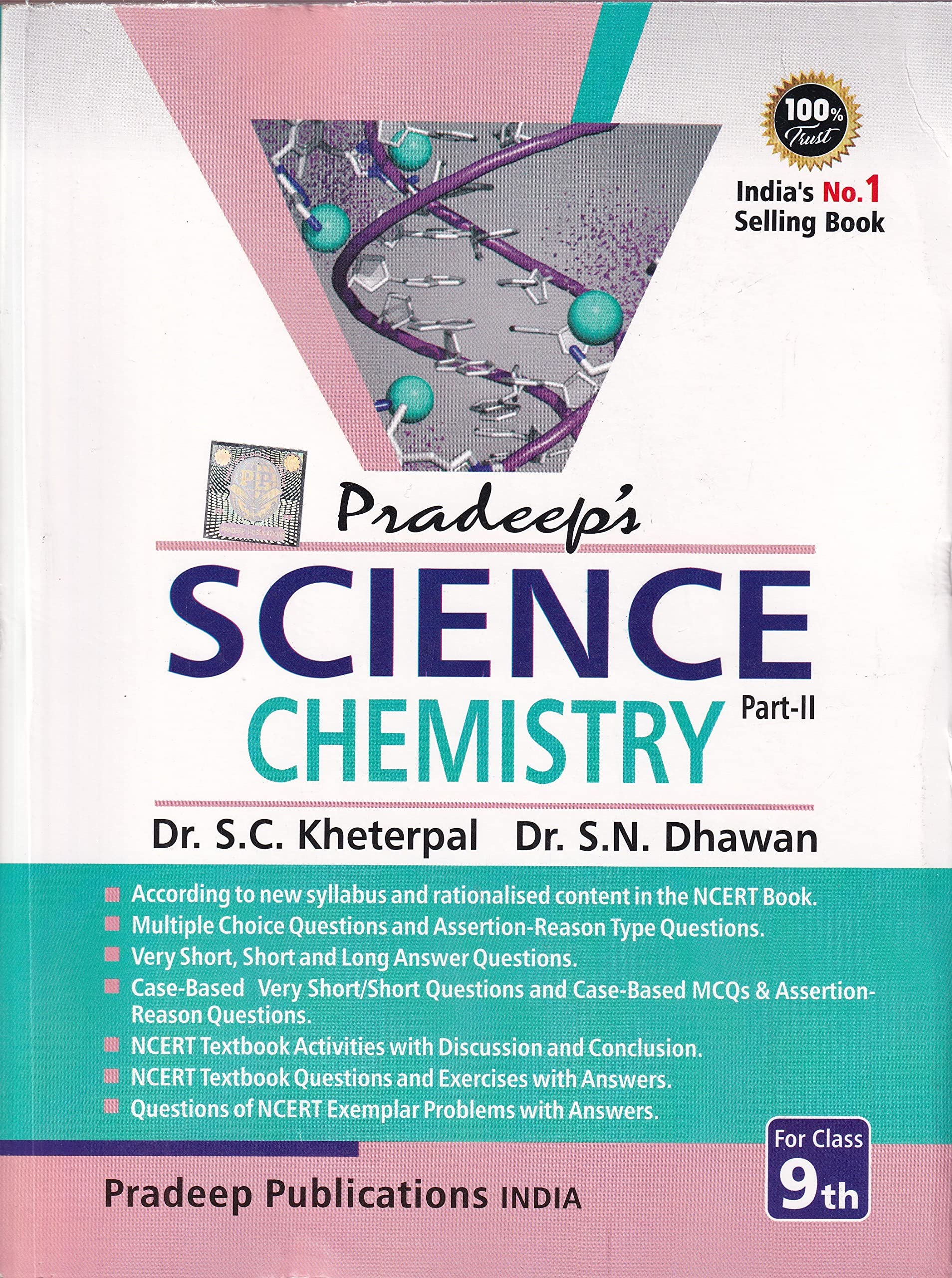 Pradeep's Science Part -2 Chemistry for CBSE Class 9 - Examination 2023 ...