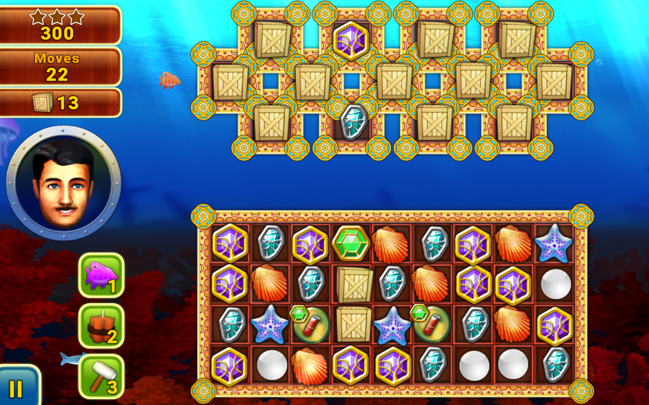 OceanuX - Underwater Match 3:Amazon.com:Appstore for Android