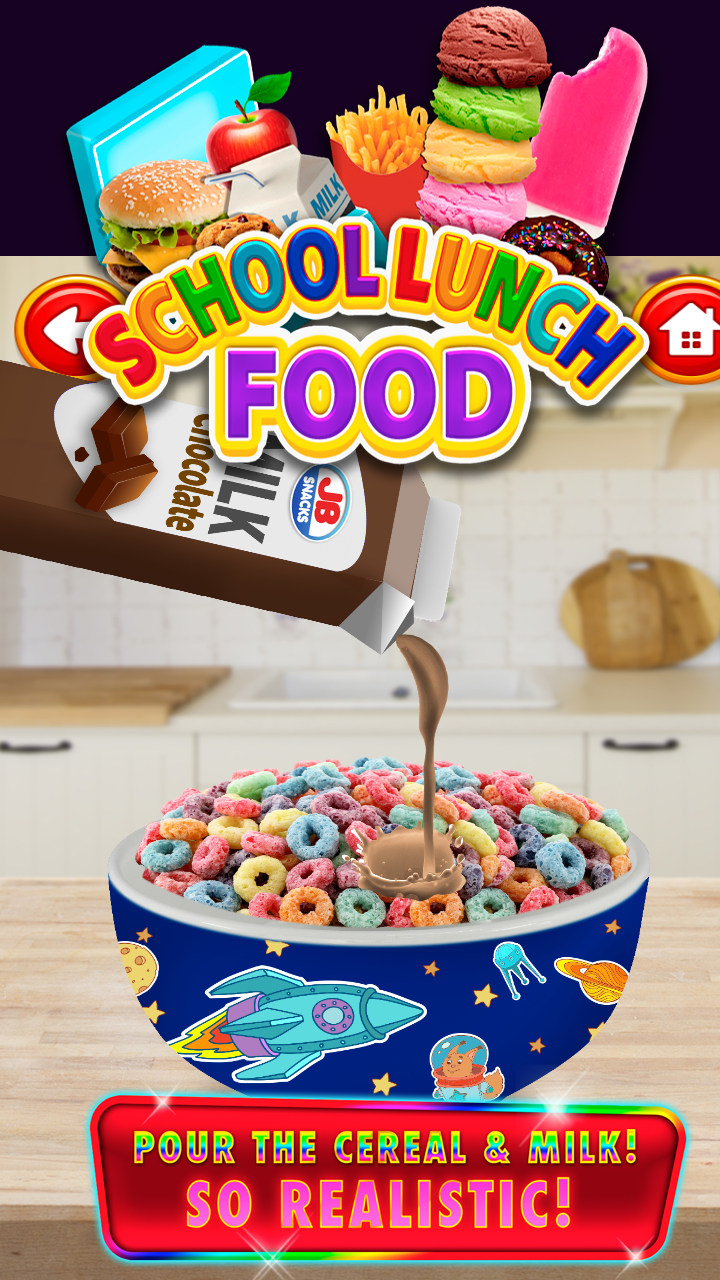 School Lunch Kids Food Maker - Fast Food, Mac n Cheese, Grilled Cheese ...