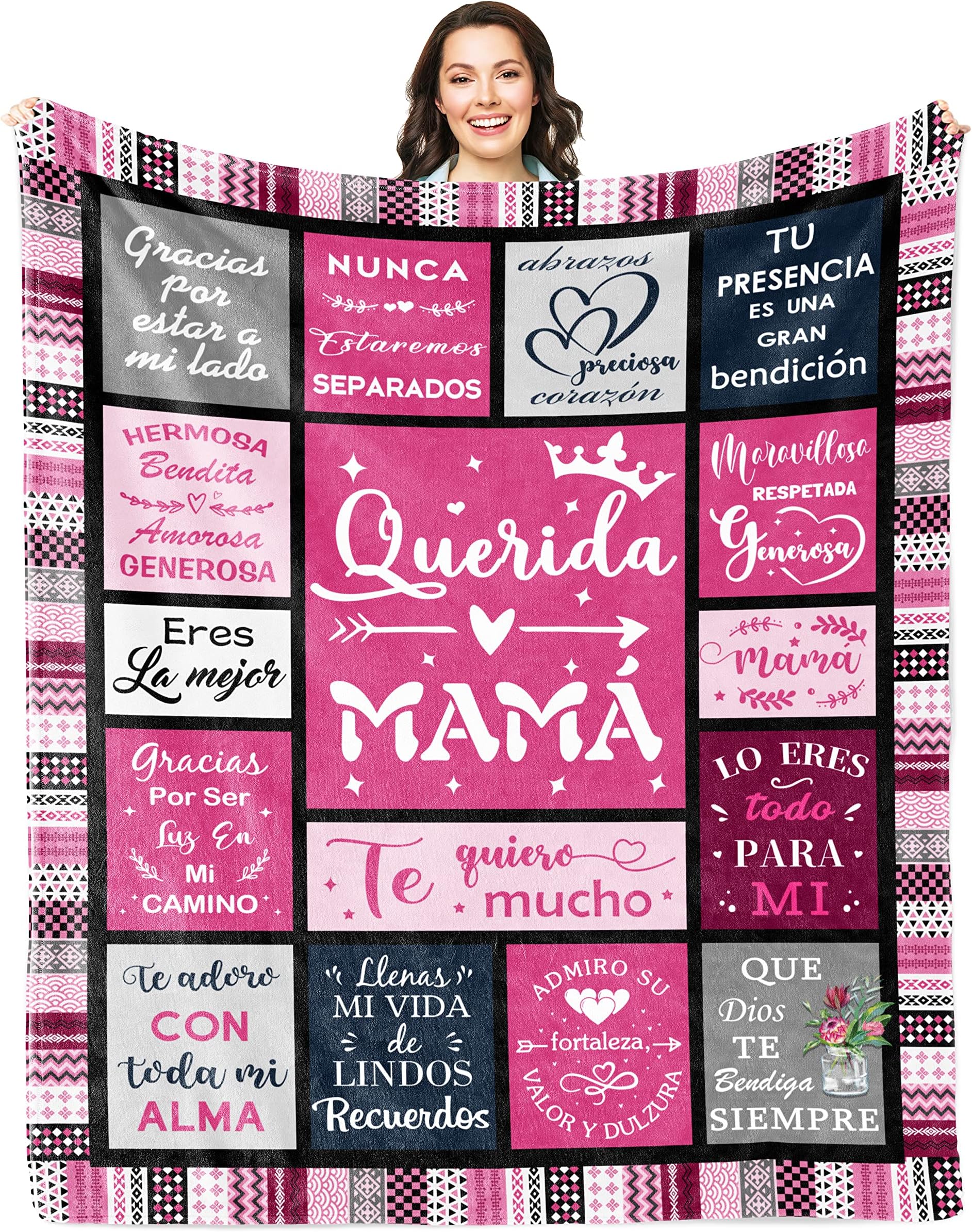 Amazon.com: Puzopal Regalos para Mama, Gifts for Mom in Spanish, Mamá ...