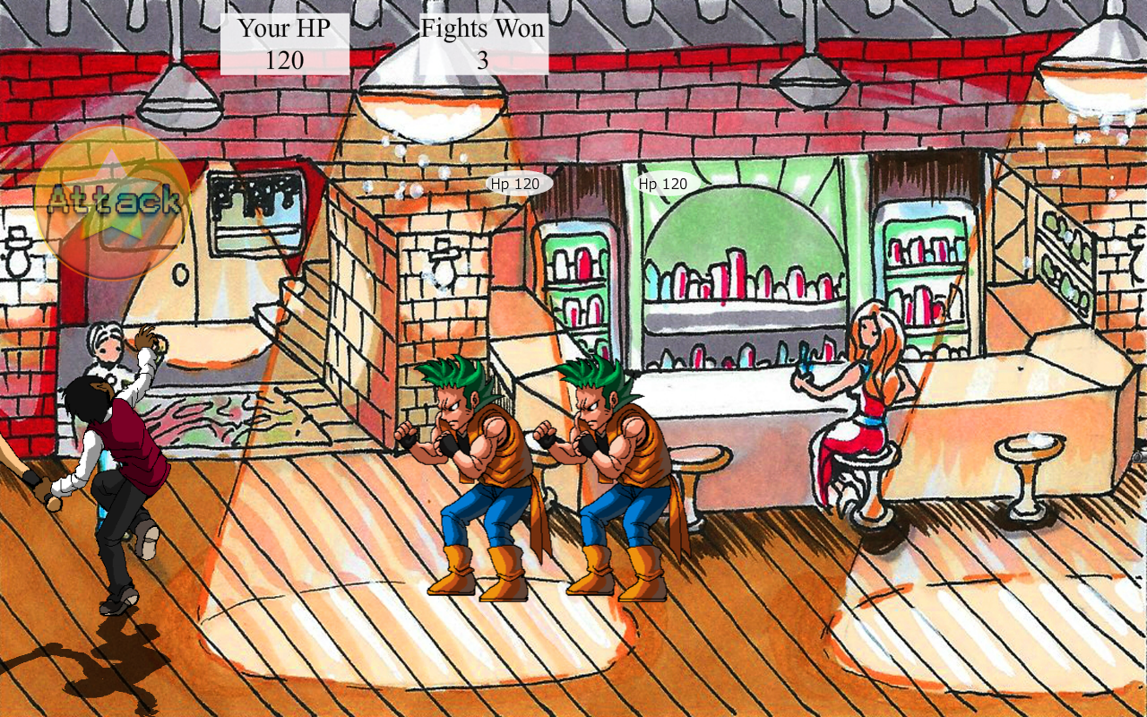 Bartender's Bar Street Fight - App on Amazon Appstore