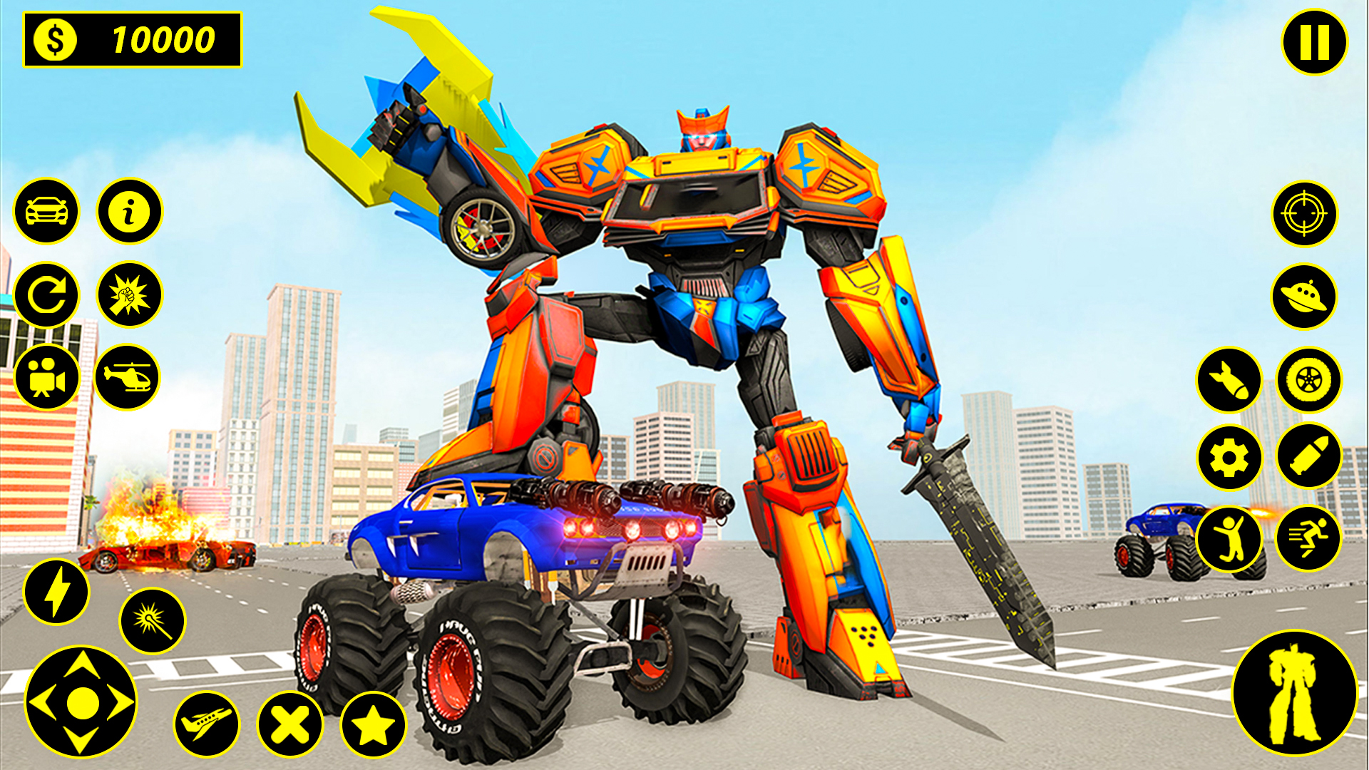 War Robot Car Transformation Games:Amazon.in:Appstore for Android