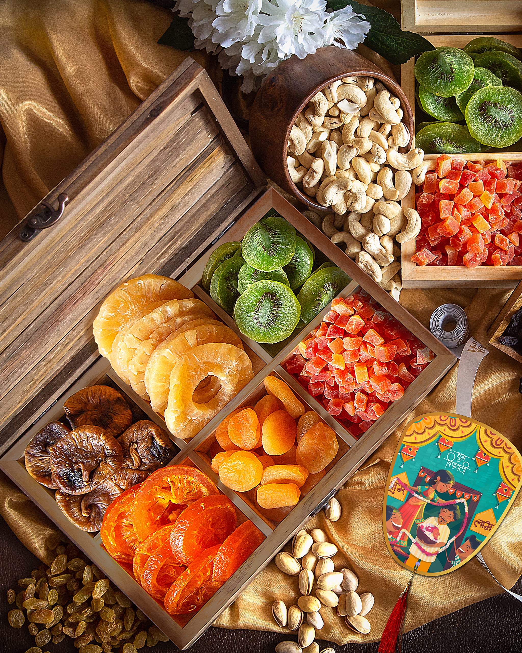 Buy Diwali Gift Items Diwali Gifts Dry Fruits Combo Pack Tropical Lid