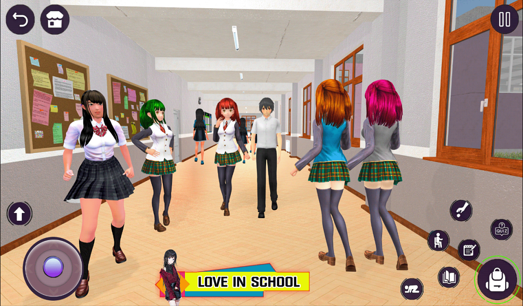 Anime High School Yandere Japanese Girl - High School Girl Life ...