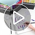 Amazon.com: Tombow 56179 Dual Brush Pen Art Markers, 108 Color Set with ...