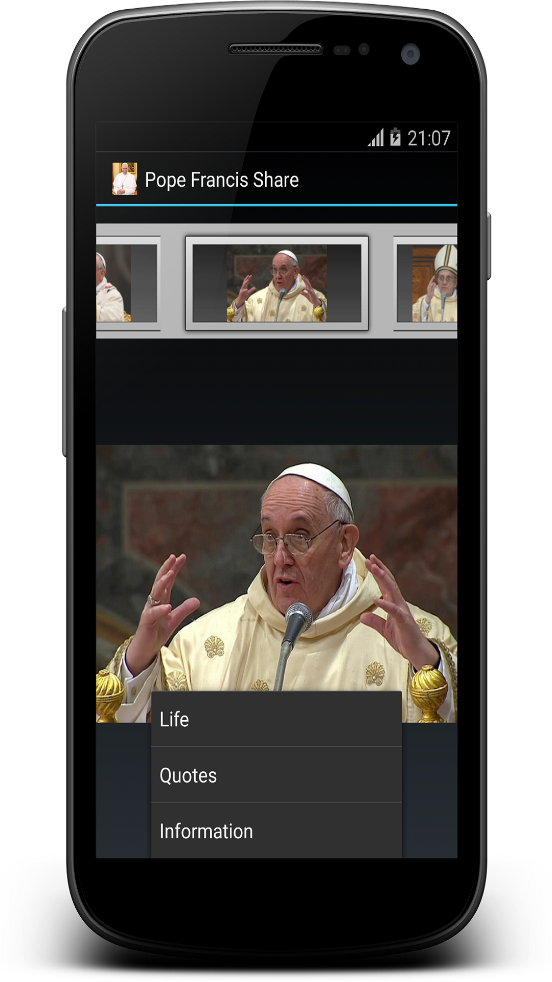 Pope Francis Share - App on Amazon Appstore