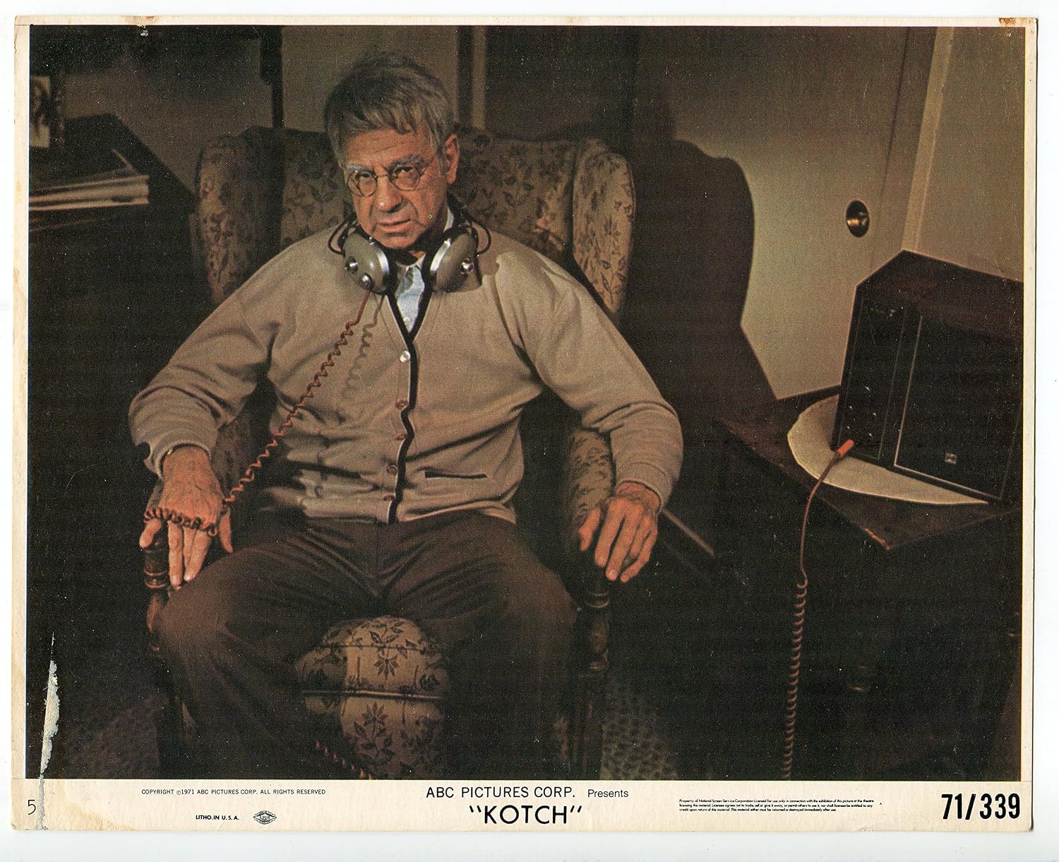 MOVIE PHOTO: Kotch-Walter Matthau-8x10-Color-Still-Drama-VG at Amazon's ...
