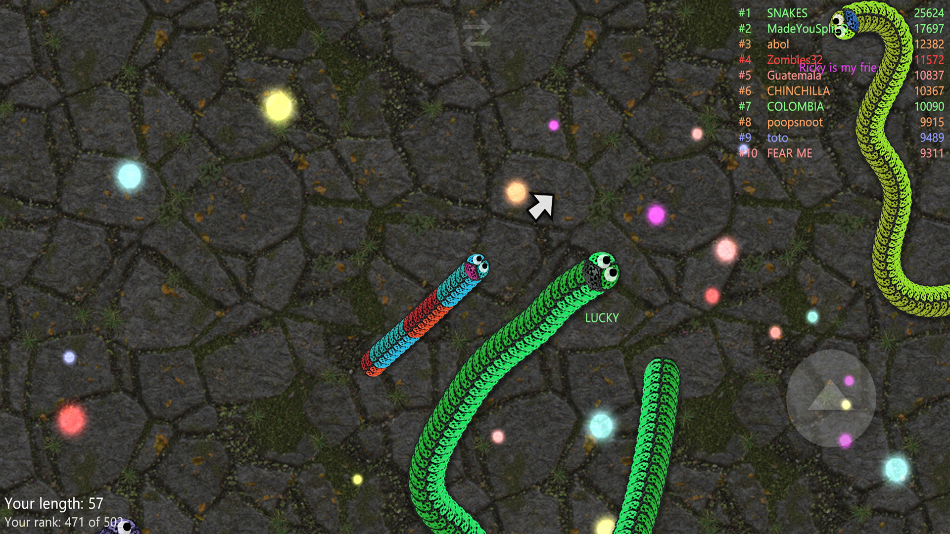 Slither Worm Snake Multiplayer - App on Amazon Appstore