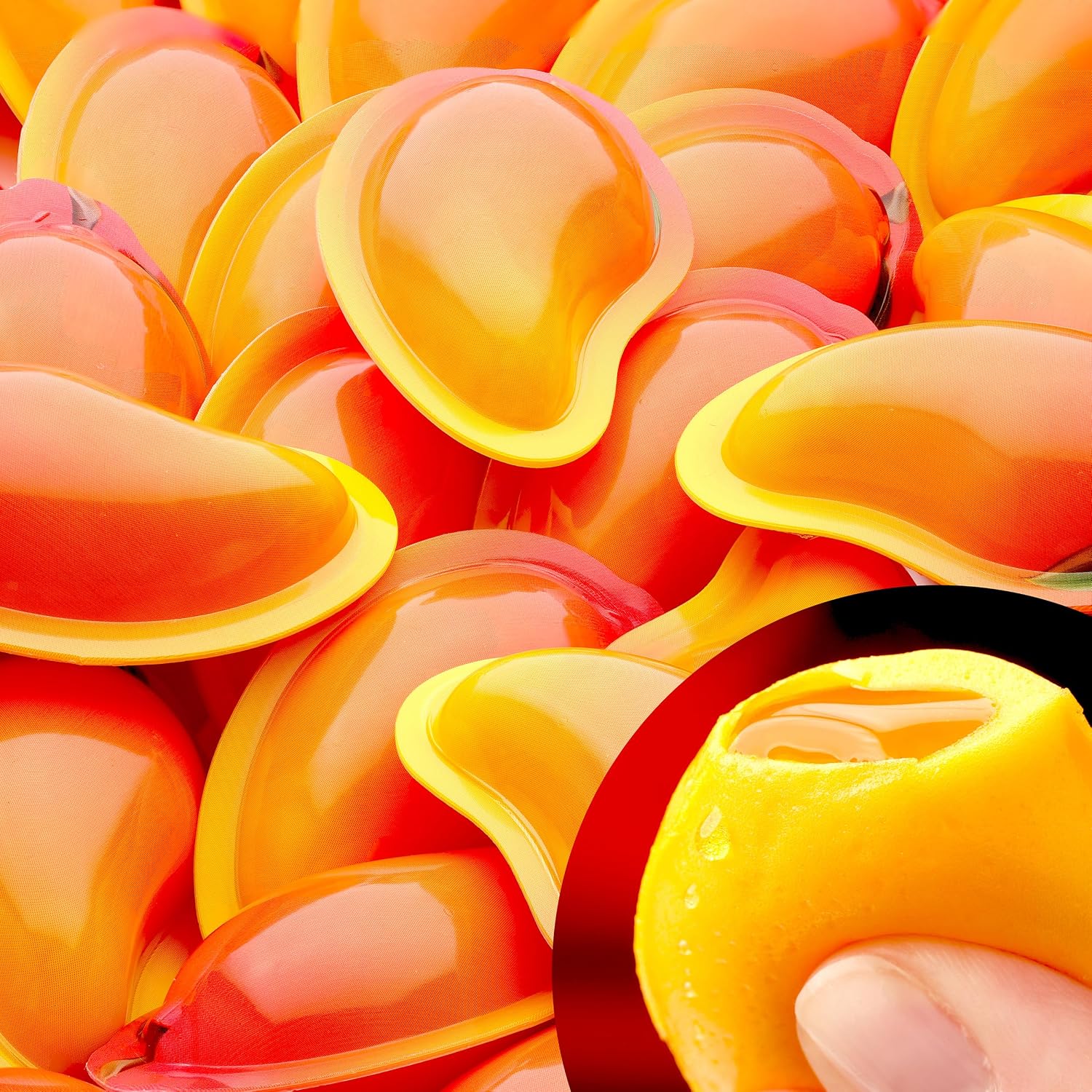 Gummy Candy - Large Jelly Filled Gummies - Mango Philippines | Ubuy