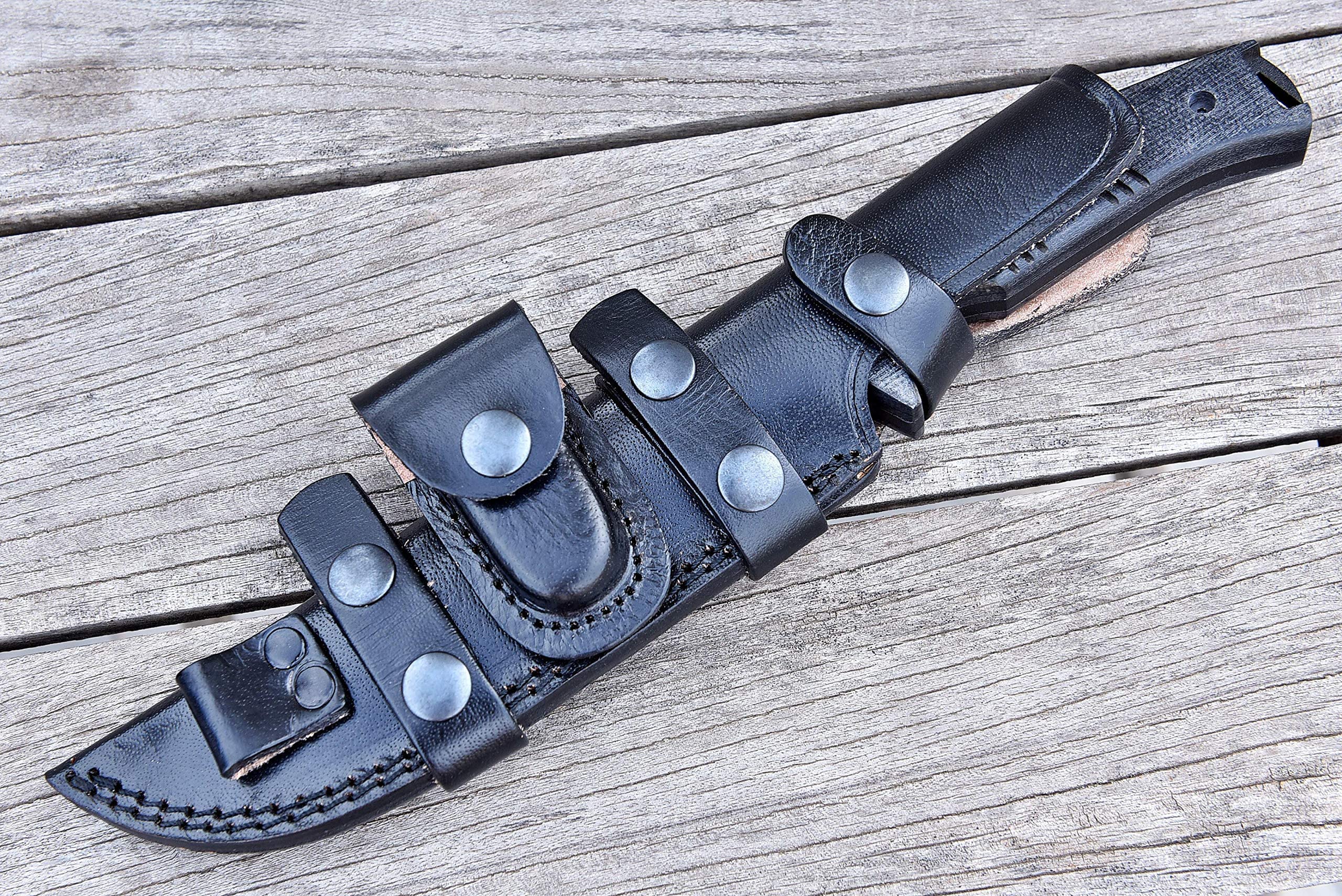 12 Inch D2 Steel Knife Handmade Full Tang Bushcraft Knife | Desertcart ...