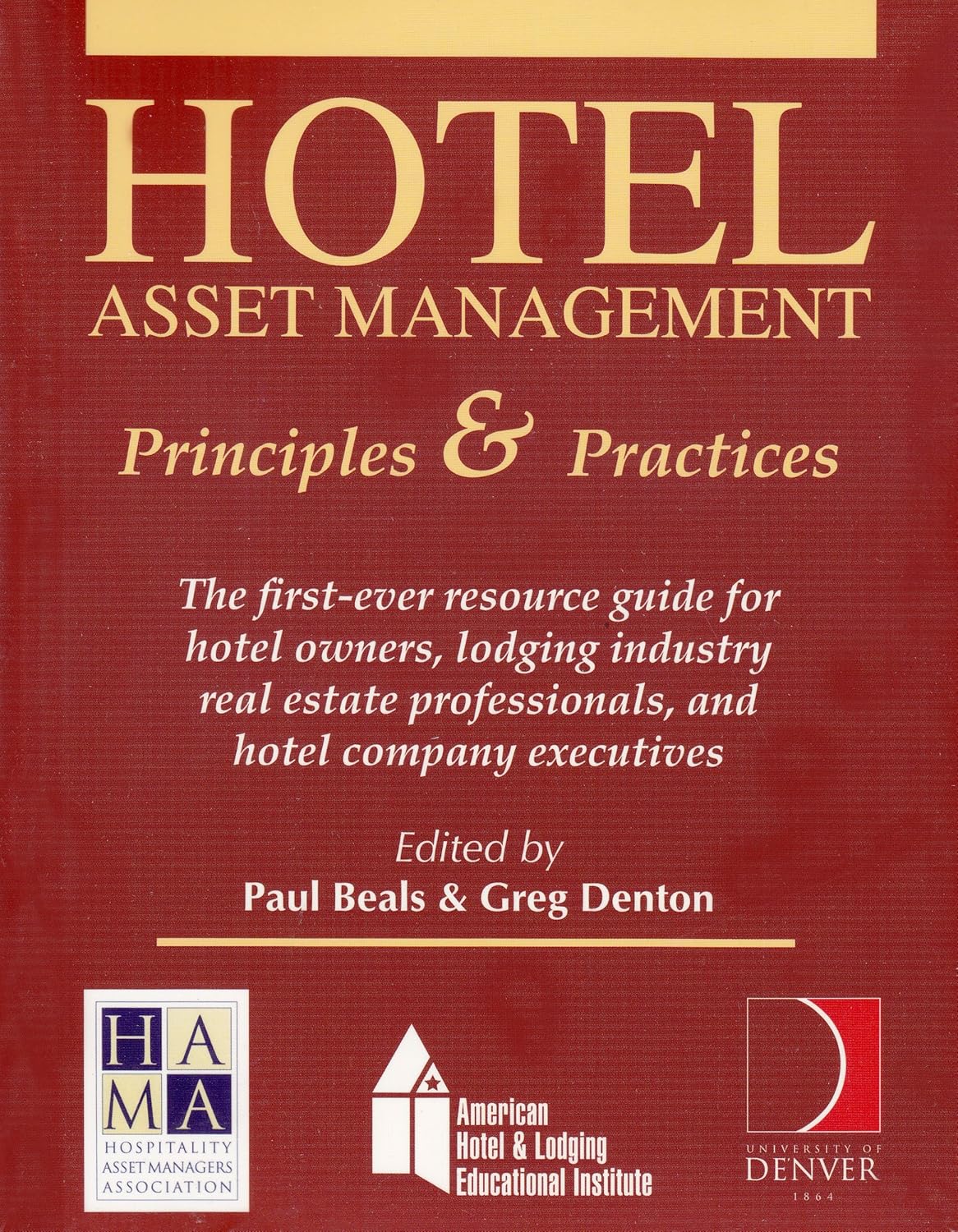 Hotel Asset Management Principles And Practices Amazon co uk Beals