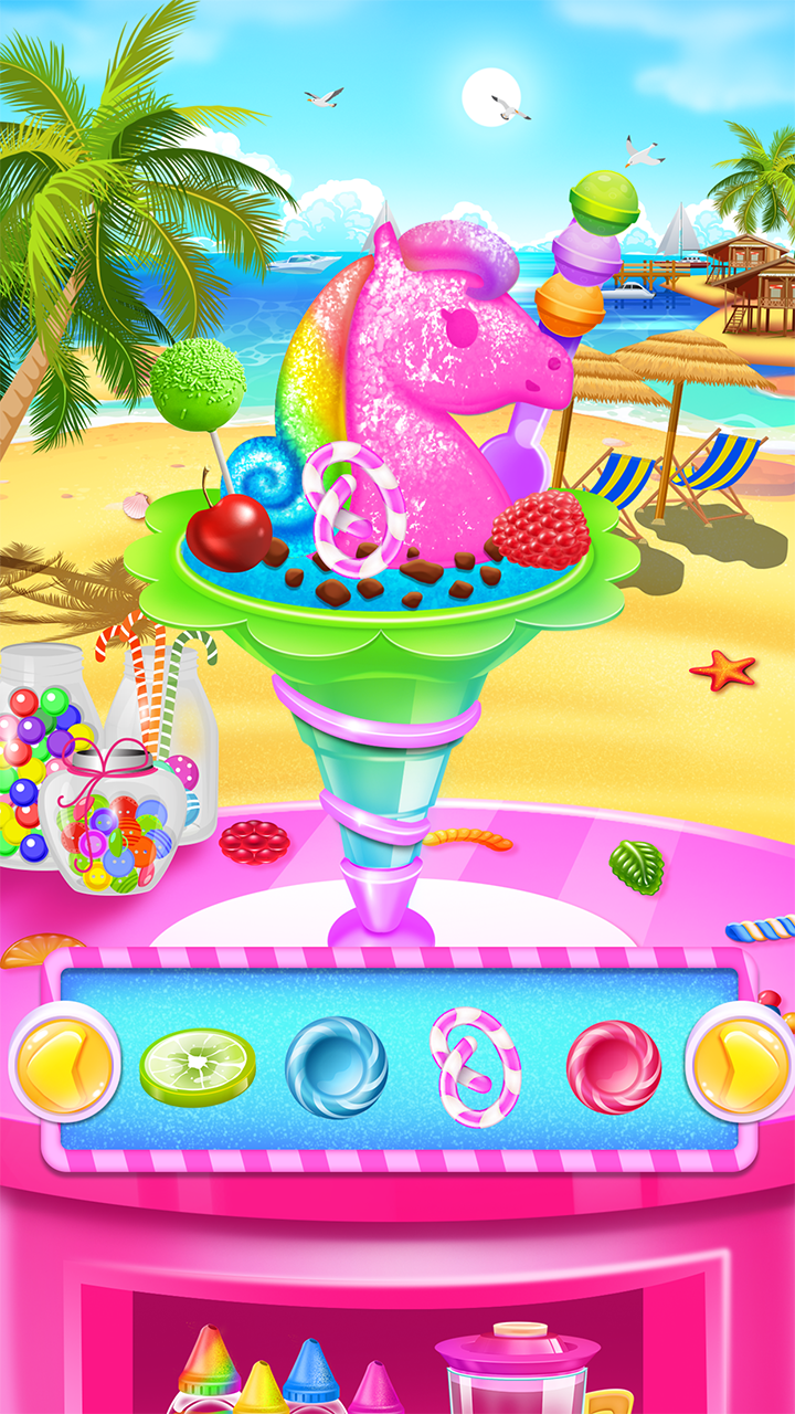 Rainbow Frozen Snowcone Maker - Kids Ice Dessert Chef - App on Amazon ...