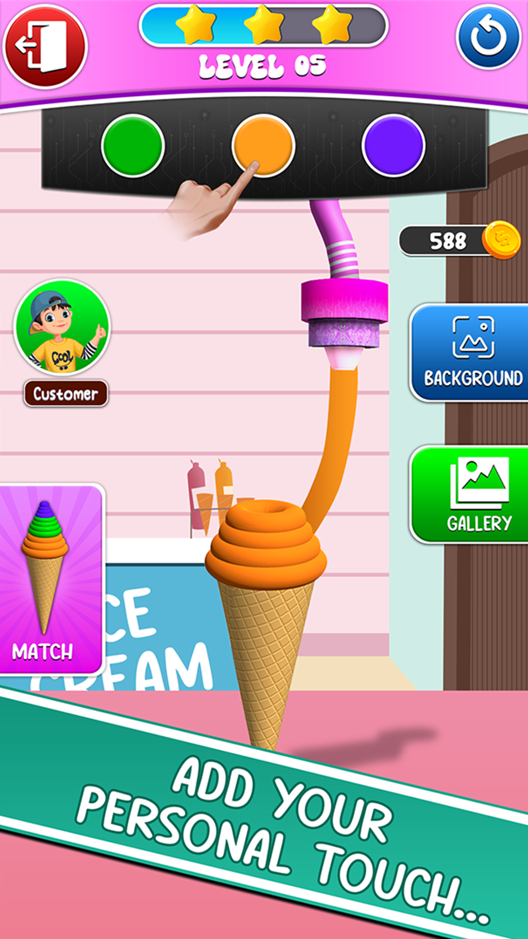 Ice Cream Cone Game - Premium - App on Amazon Appstore