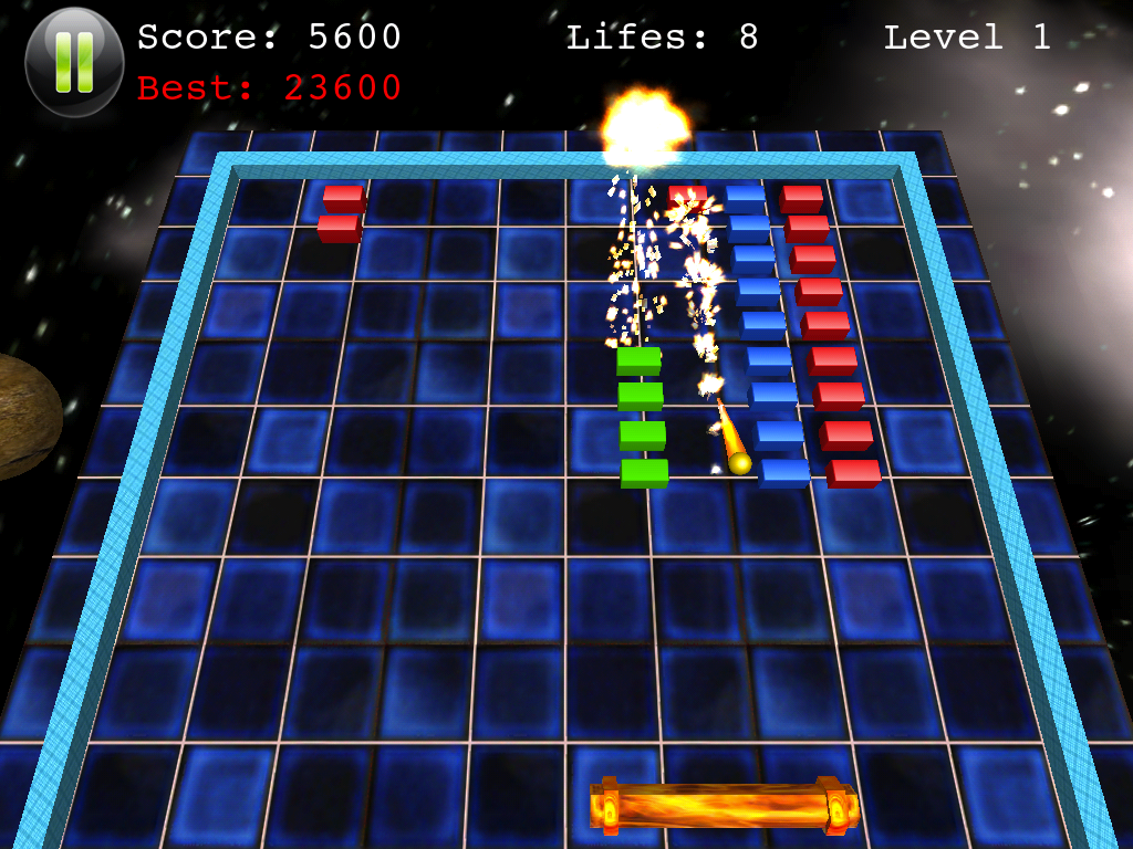 Block Smasher - 3D Brick Breaker Game - App on Amazon Appstore