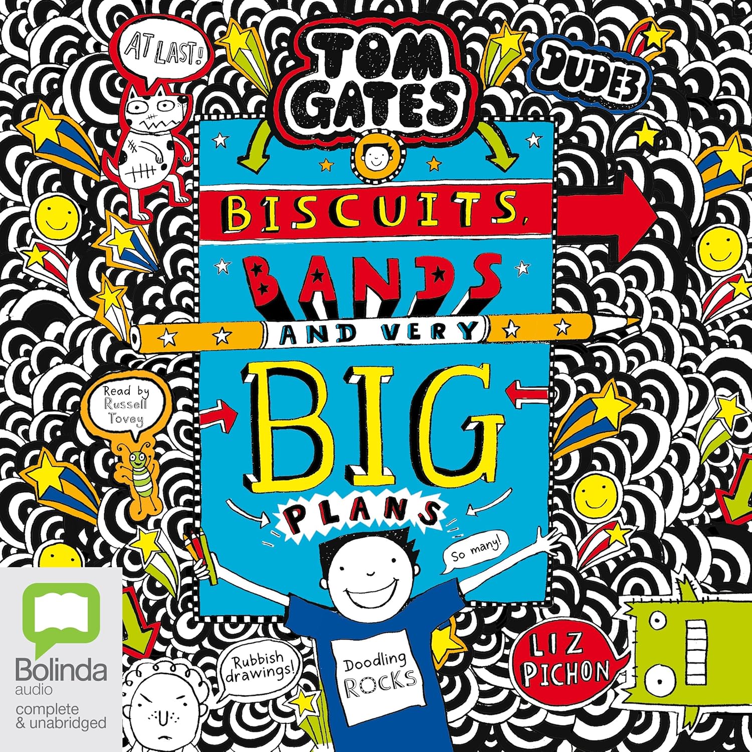 Amazon.com: Biscuits, Bands and Very Big Plans: Tom Gates, Book 14 ...