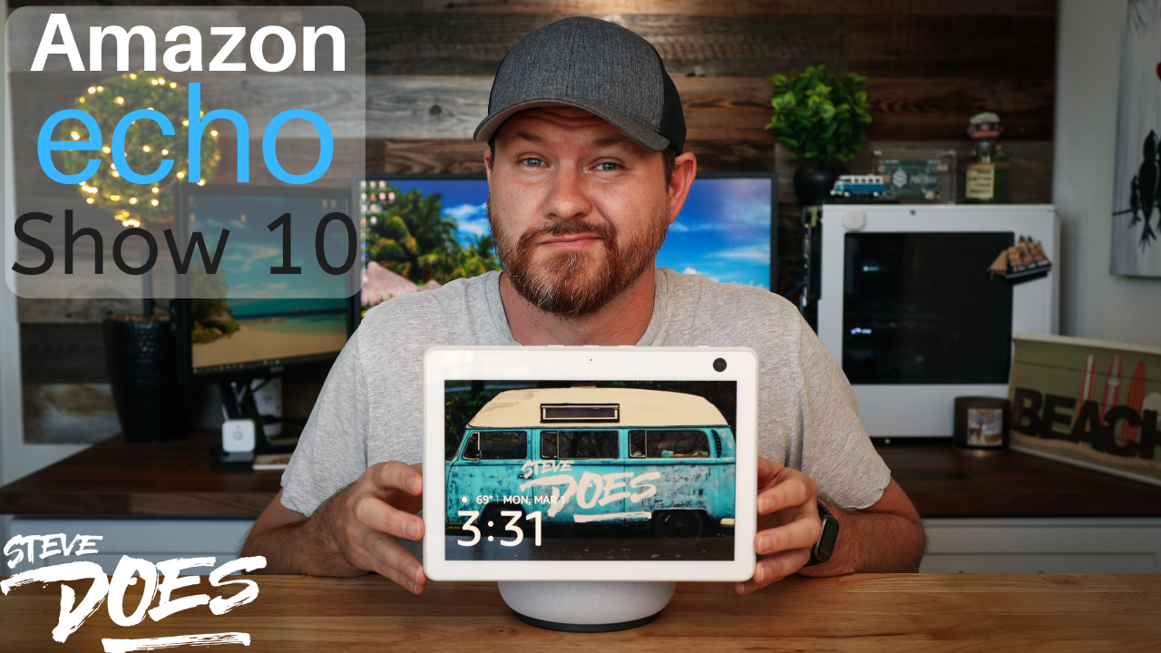 Watch Echo Show 10 ﹙3rd Gen﹚ Review on Amazon Live