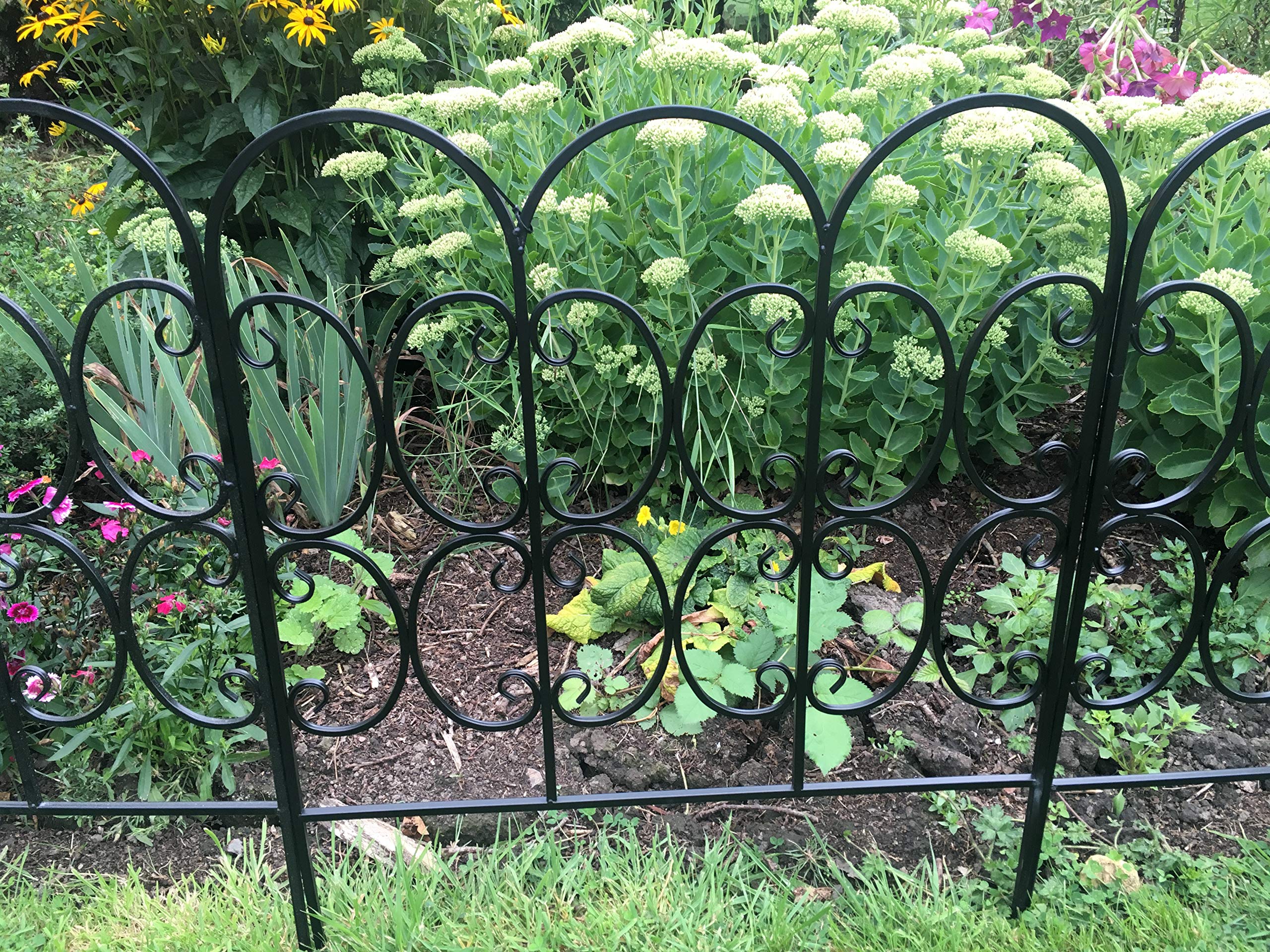 Garden Edging Metal Fence Gothic Lawn Border Edging | Border Edging