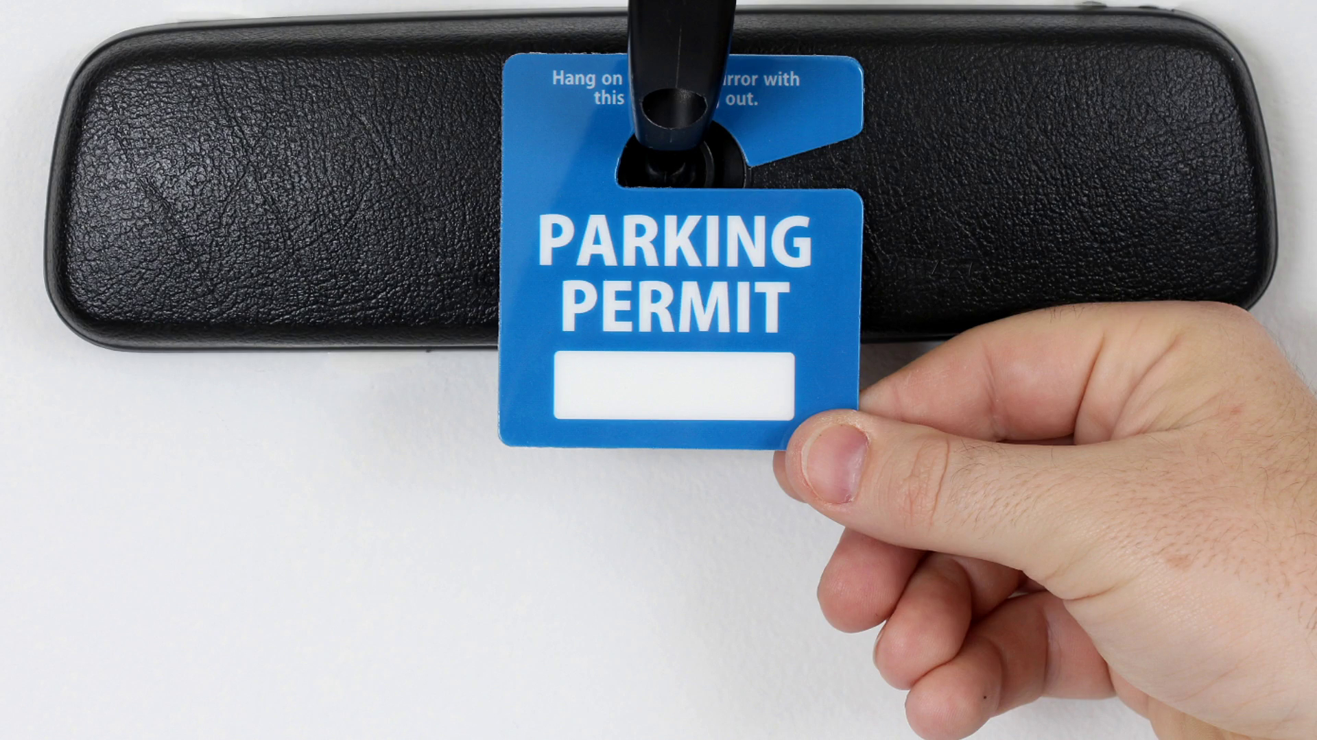 3x5 Inch Hang Tags SmartSign Blank Parking Permit Hang Tags - 3x5 Self ...