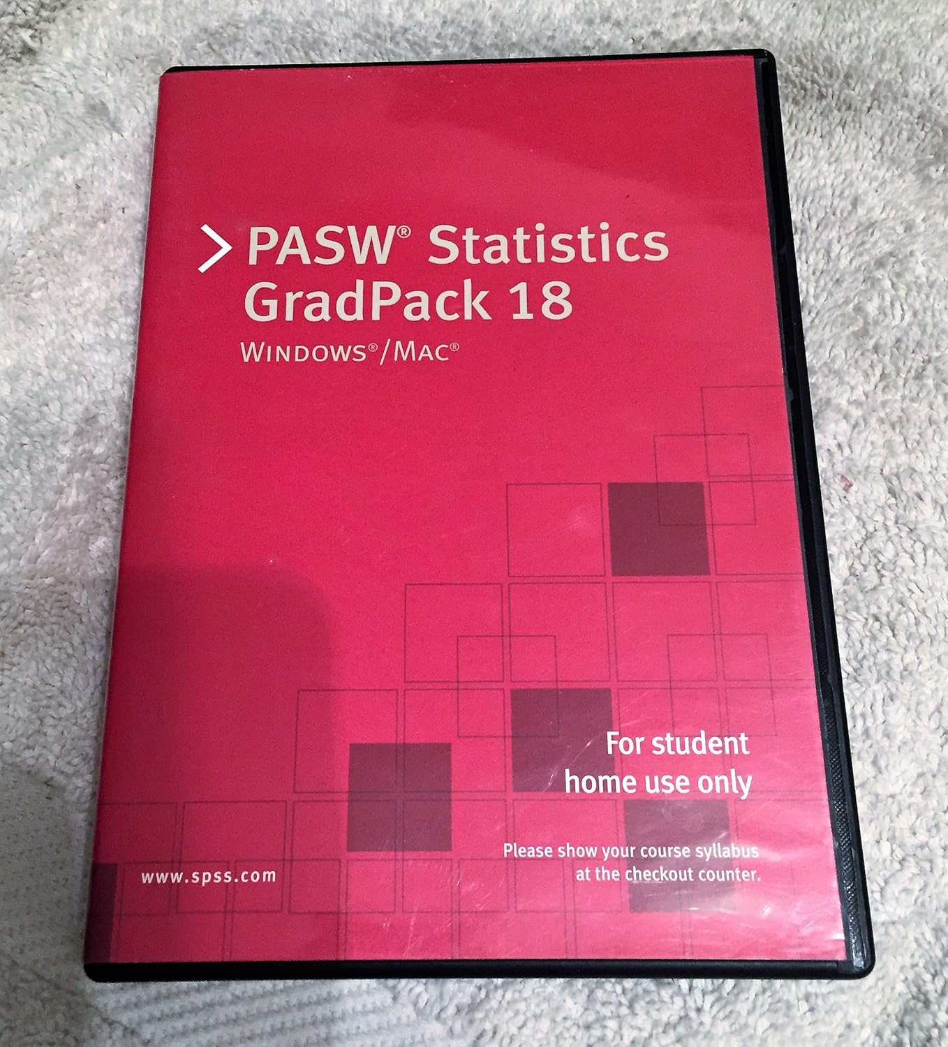 PASW Statistics GradPack 18 for Windows and Mac: SPSS: Amazon.com: Books