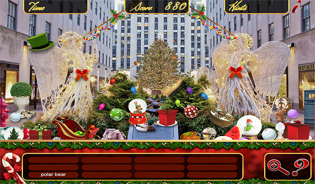 Hidden Objects – Christmas Holiday Celebration & Object Time Puzzle ...