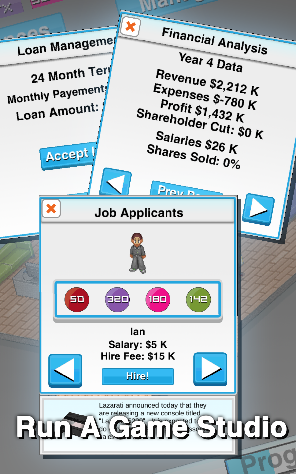 Game Studio Tycoon - App on Amazon Appstore